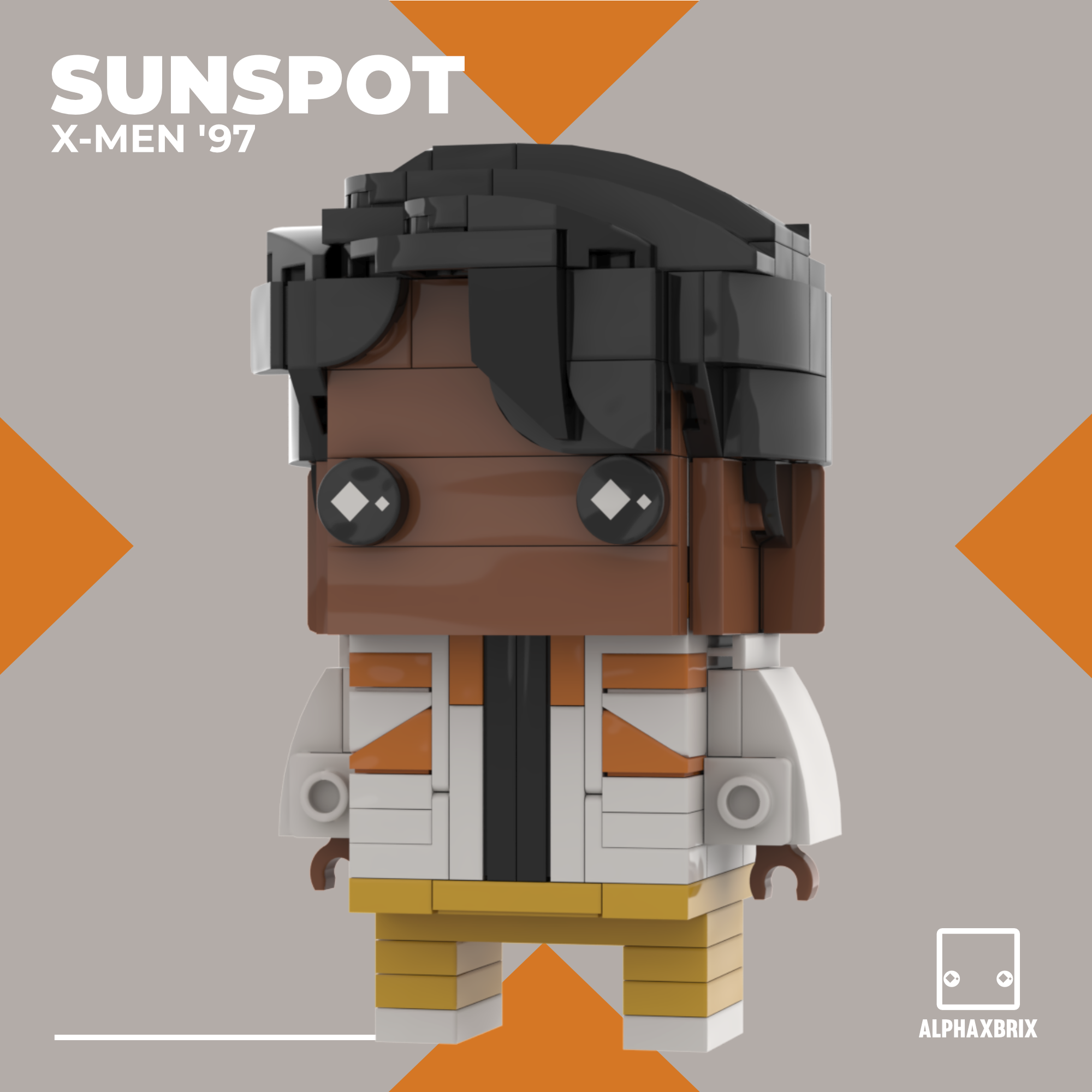 SUNSPOT - Roberto Da Costa - X-Men ’97 Instructions Parts List - Payhip