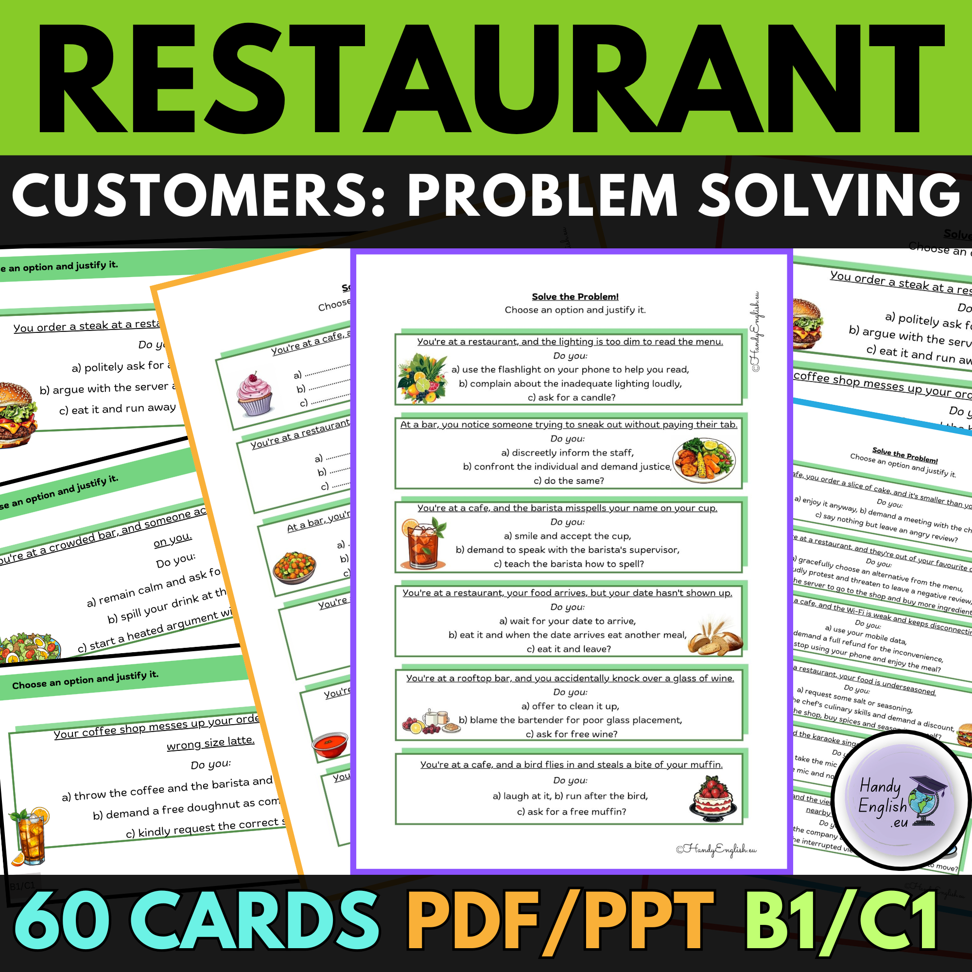 Restaurant Customers Problem-Solving - Payhip