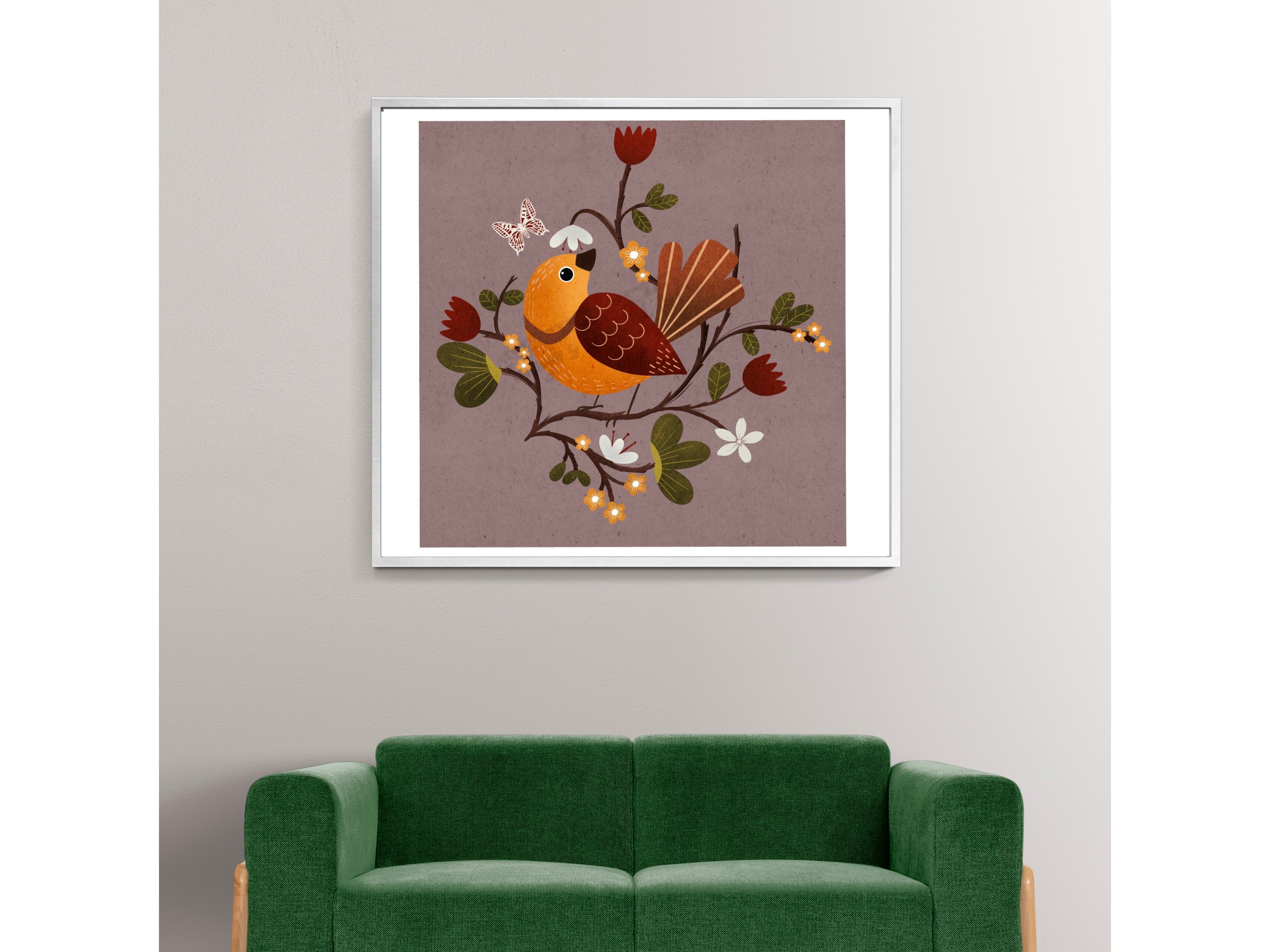 Fall Bird Wall Art - Payhip