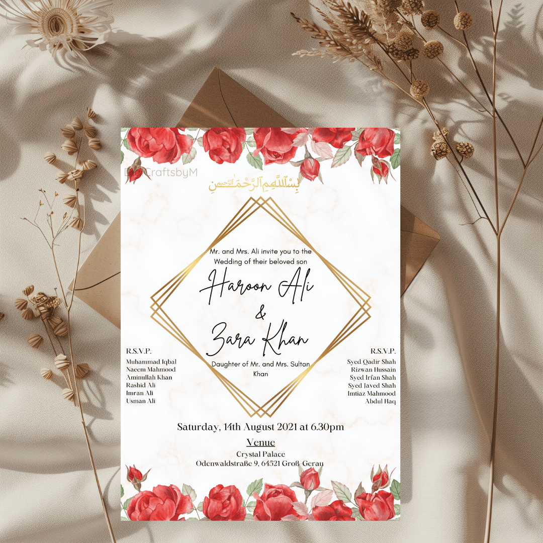"Sehra" Wedding Card Bundle for Desi Weddings - Payhip