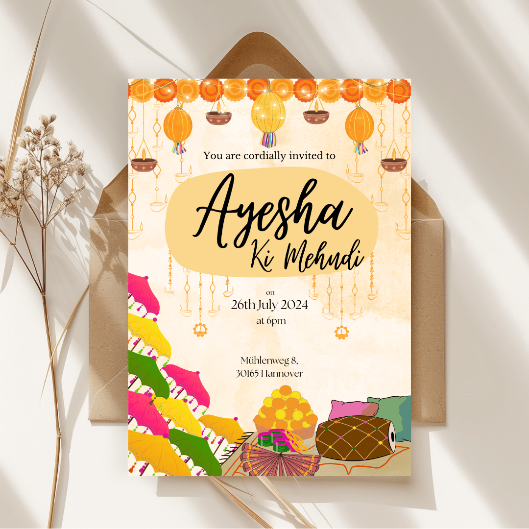 "Sehra" Wedding Card Bundle for Desi Weddings - Payhip