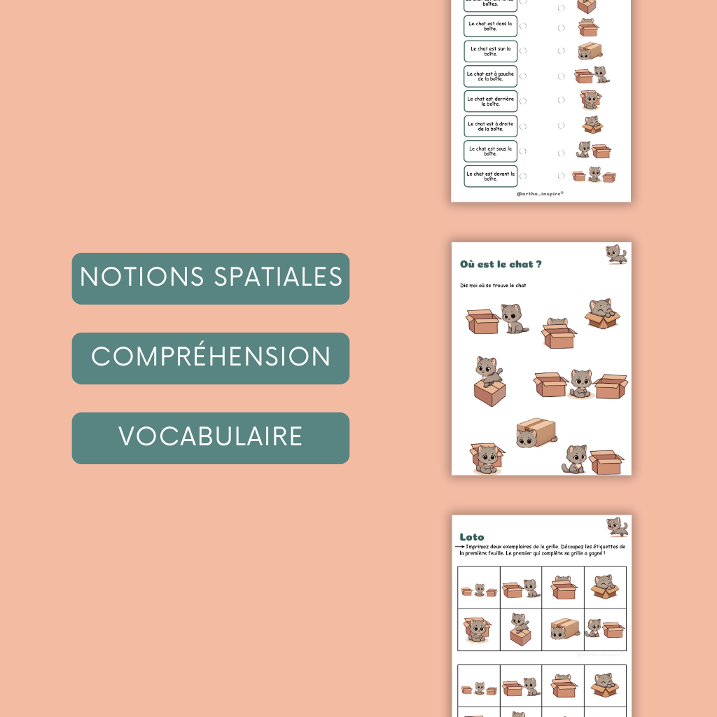 Où est le chat ? - Ortho_Inspire