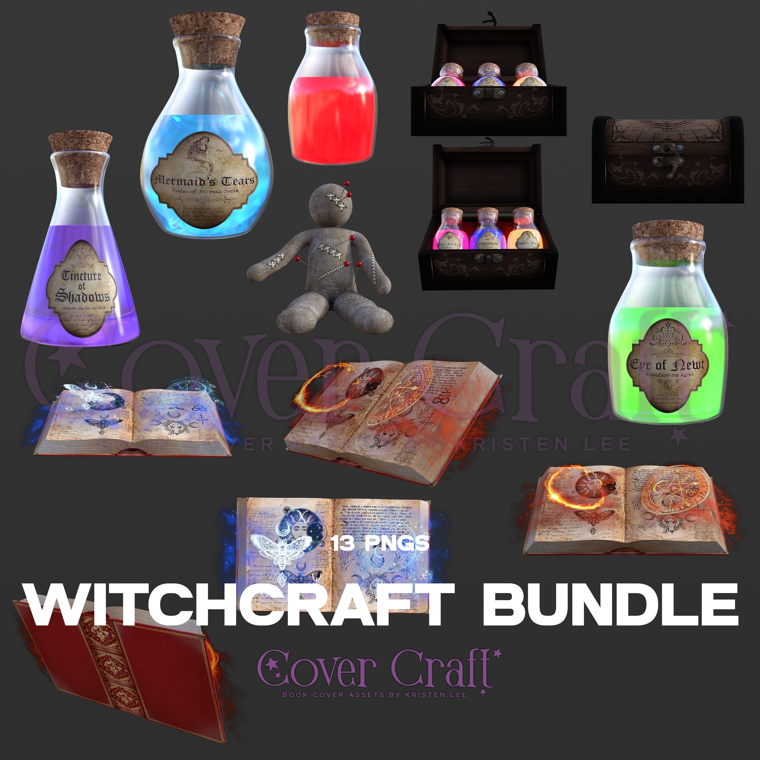 Witchy Props Bundle 1