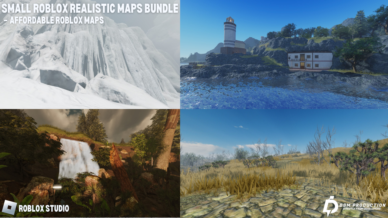 Small Roblox Realistic Maps Bundle