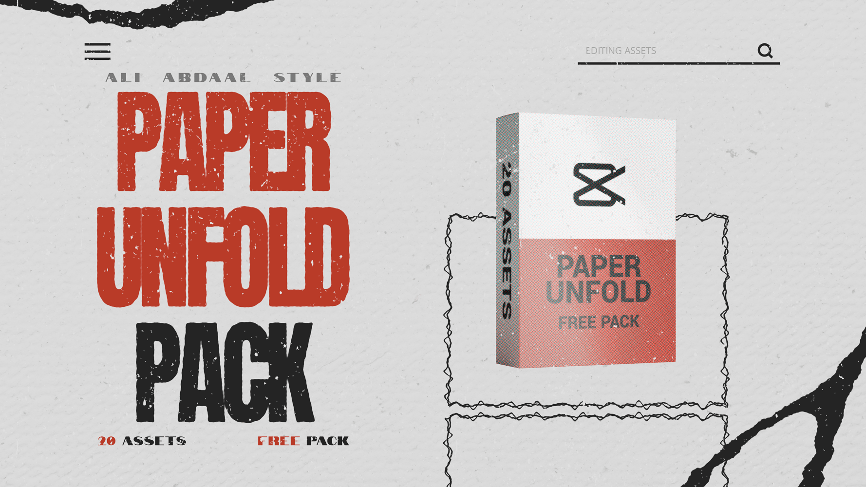 Paper Unfold Asset Pack - Payhip