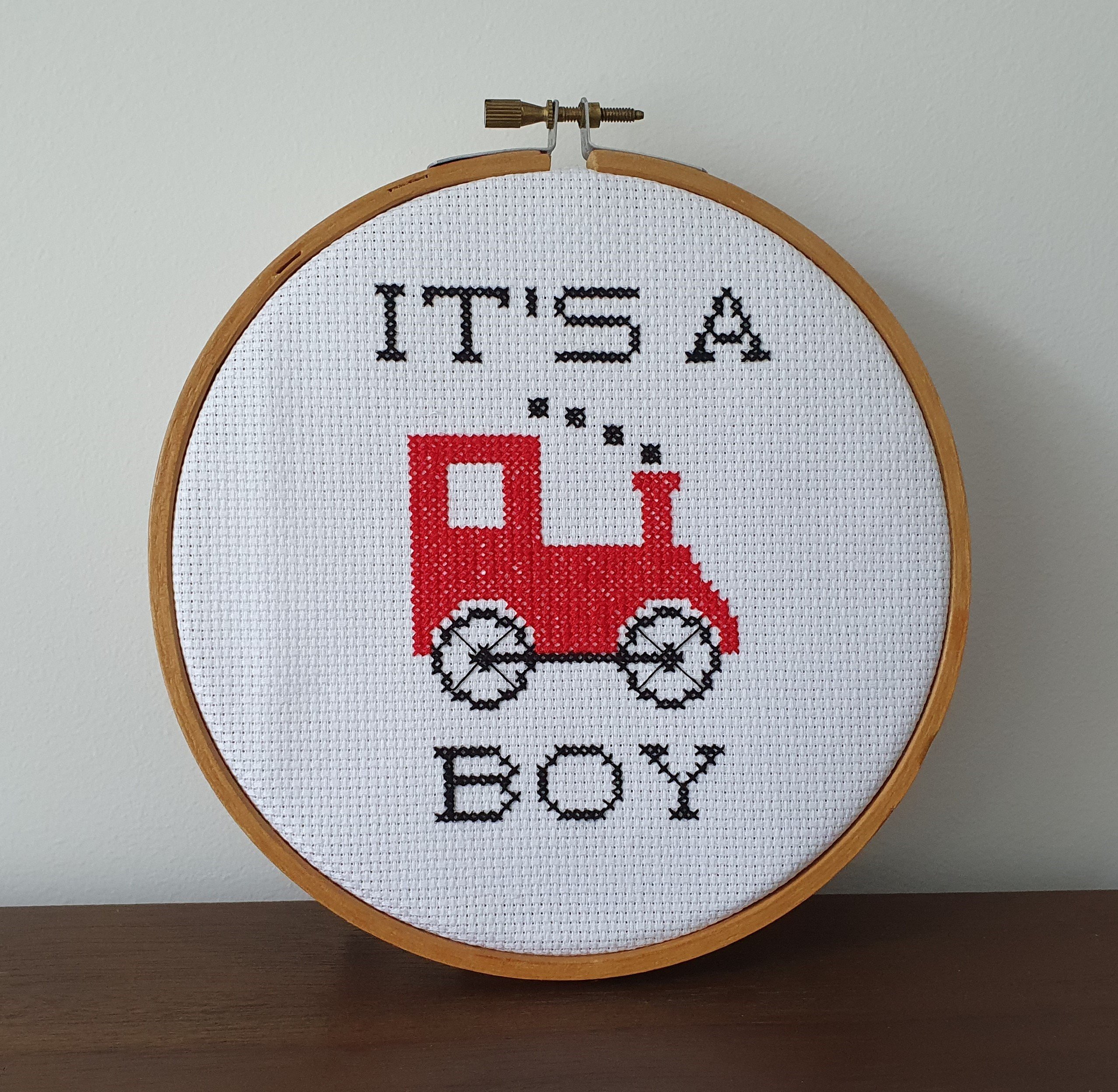 Its A Boy and Train - PDF Cross Stitch Pattern - Payhip