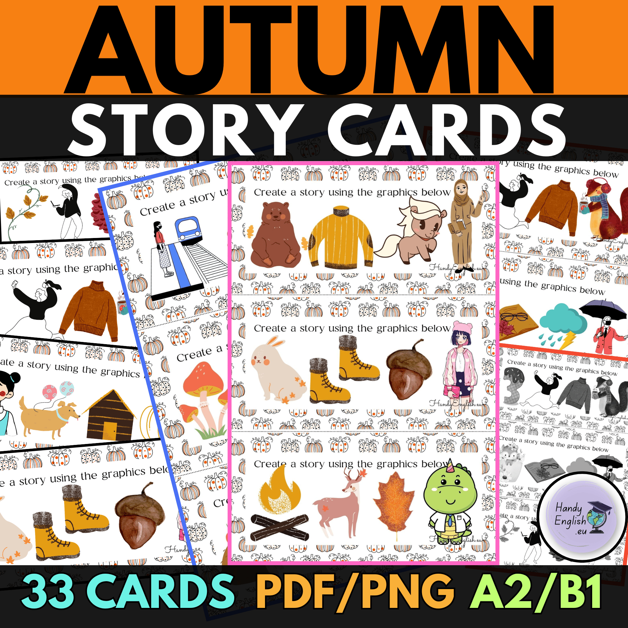 Story Cards: Autumn - Payhip