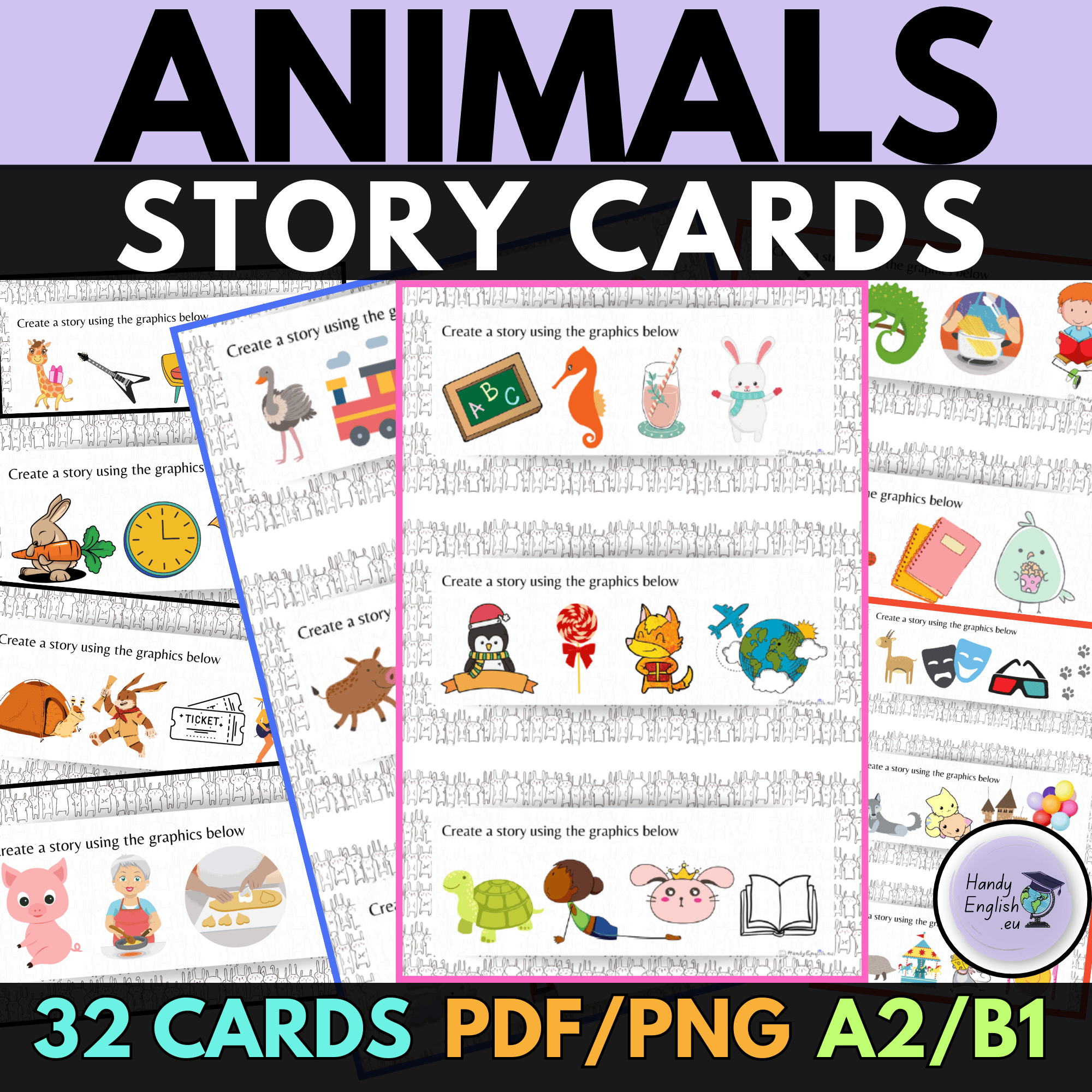 Story Cards: Animals - Payhip