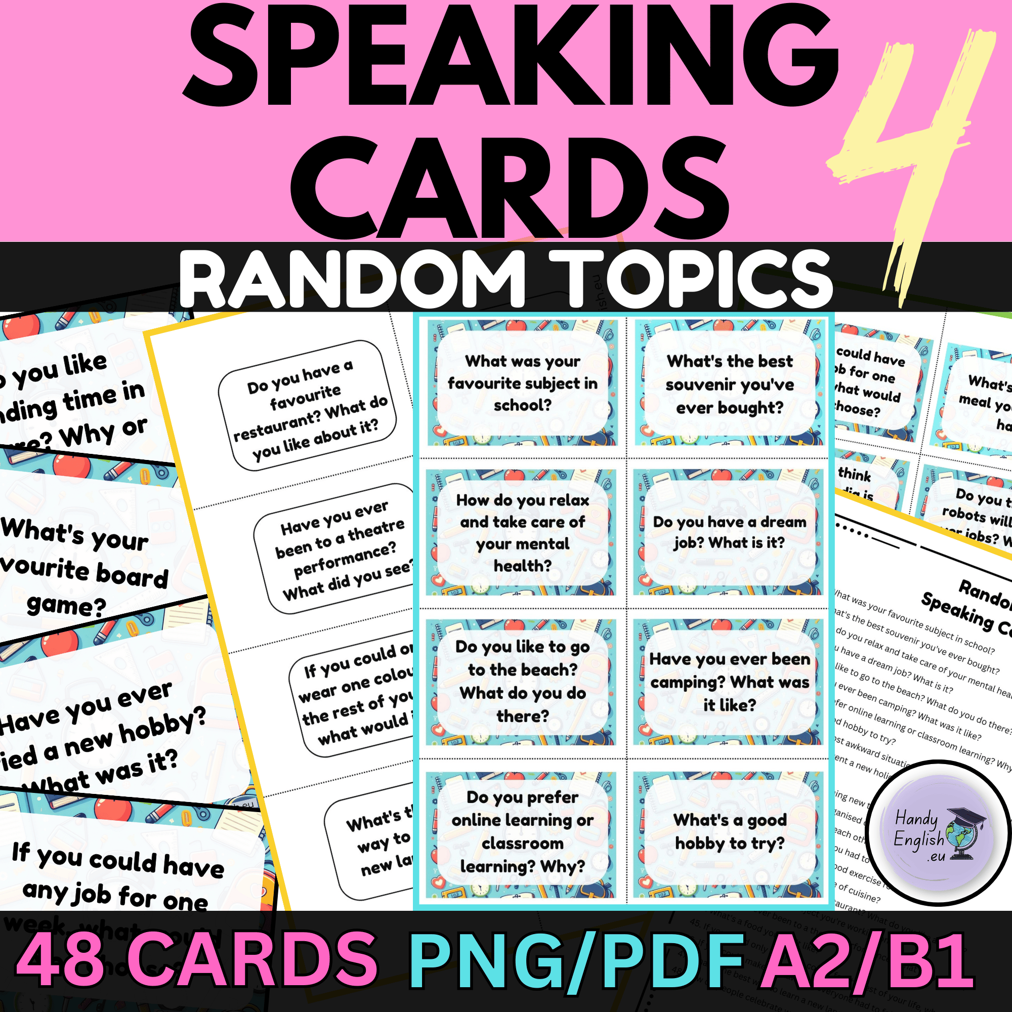 Speaking Cards: Restaurant and Food - Payhip