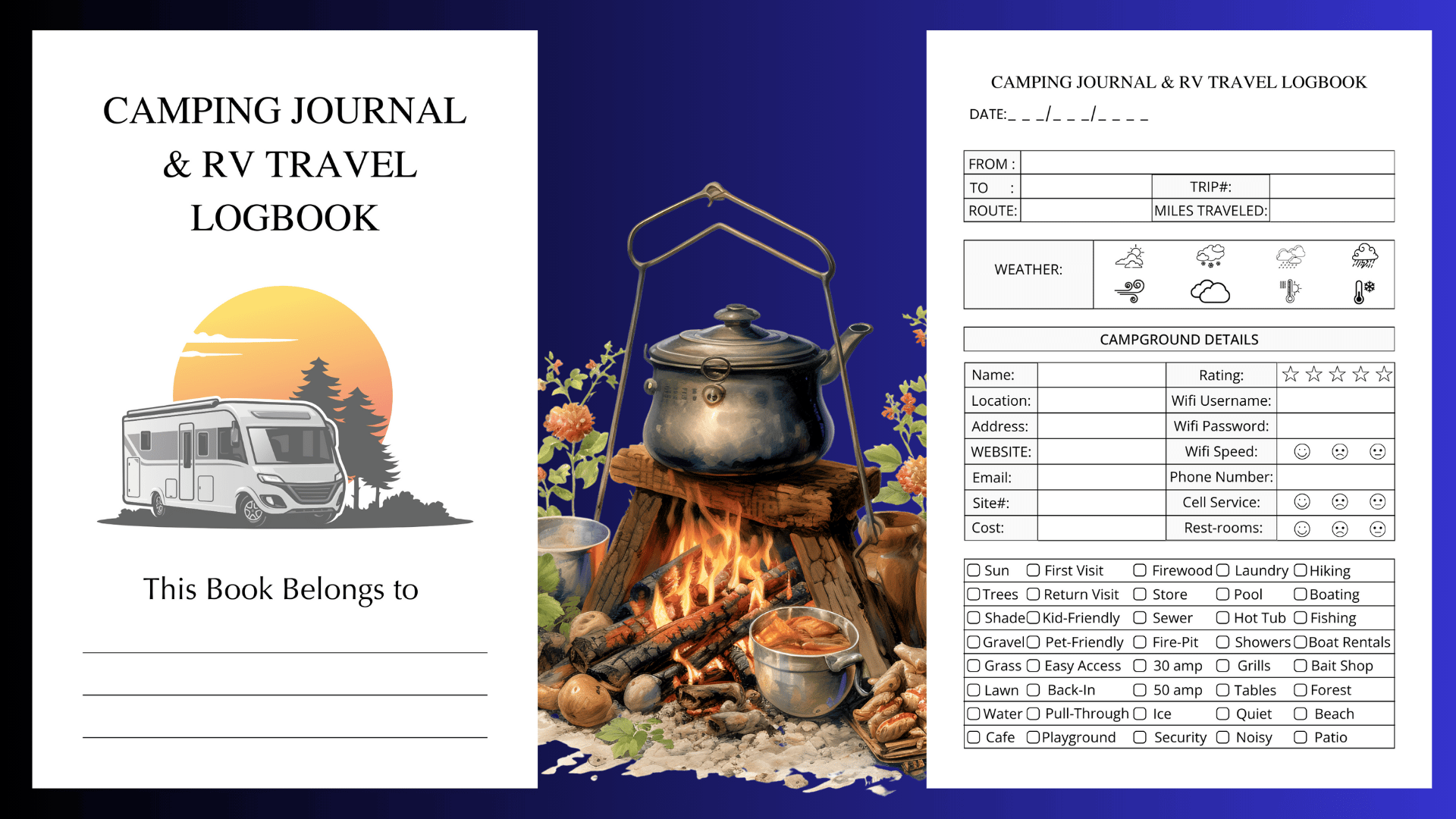 Camping Journal & RV Travel Logbook - Payhip