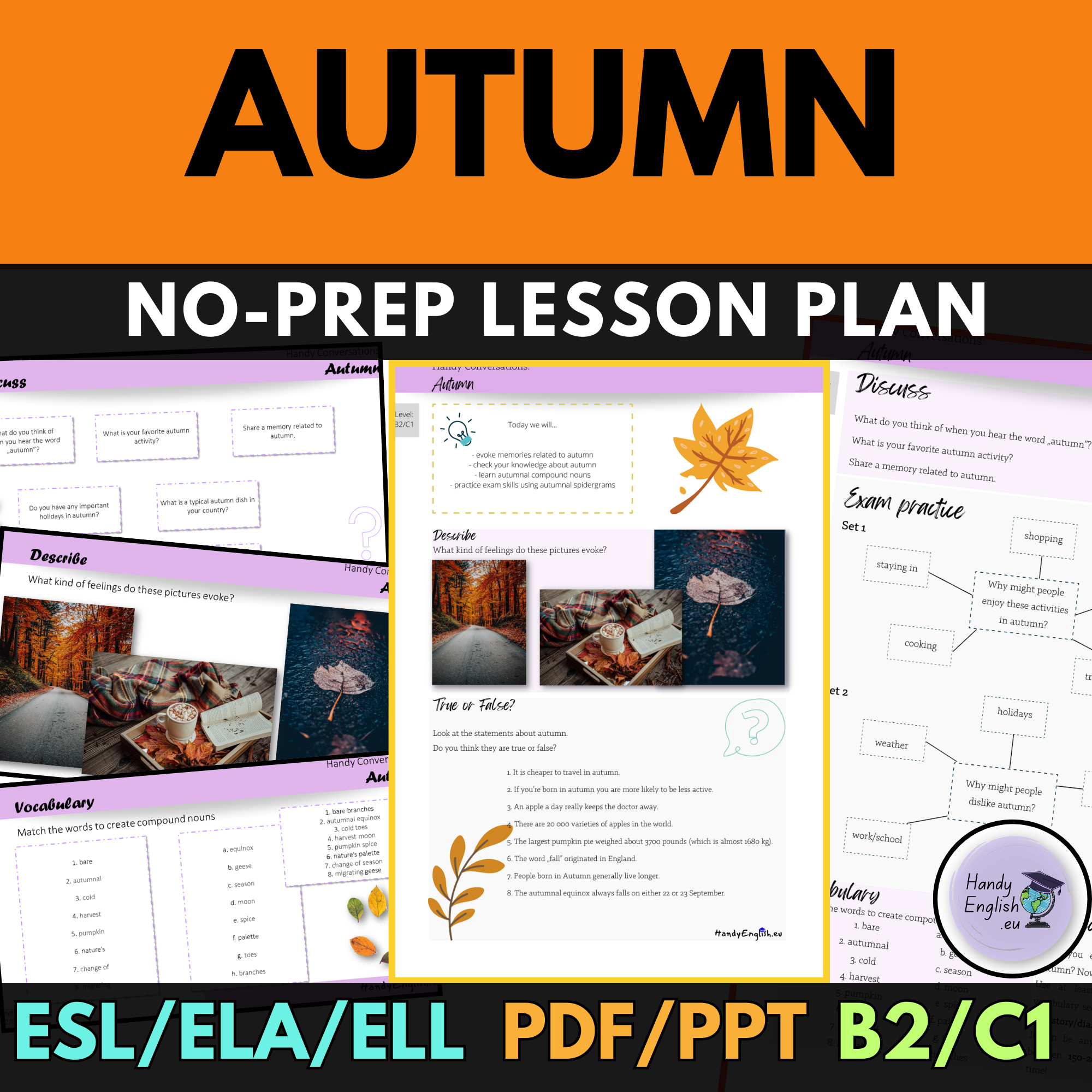 No-Prep Lesson Plan: AUTUMN - Payhip