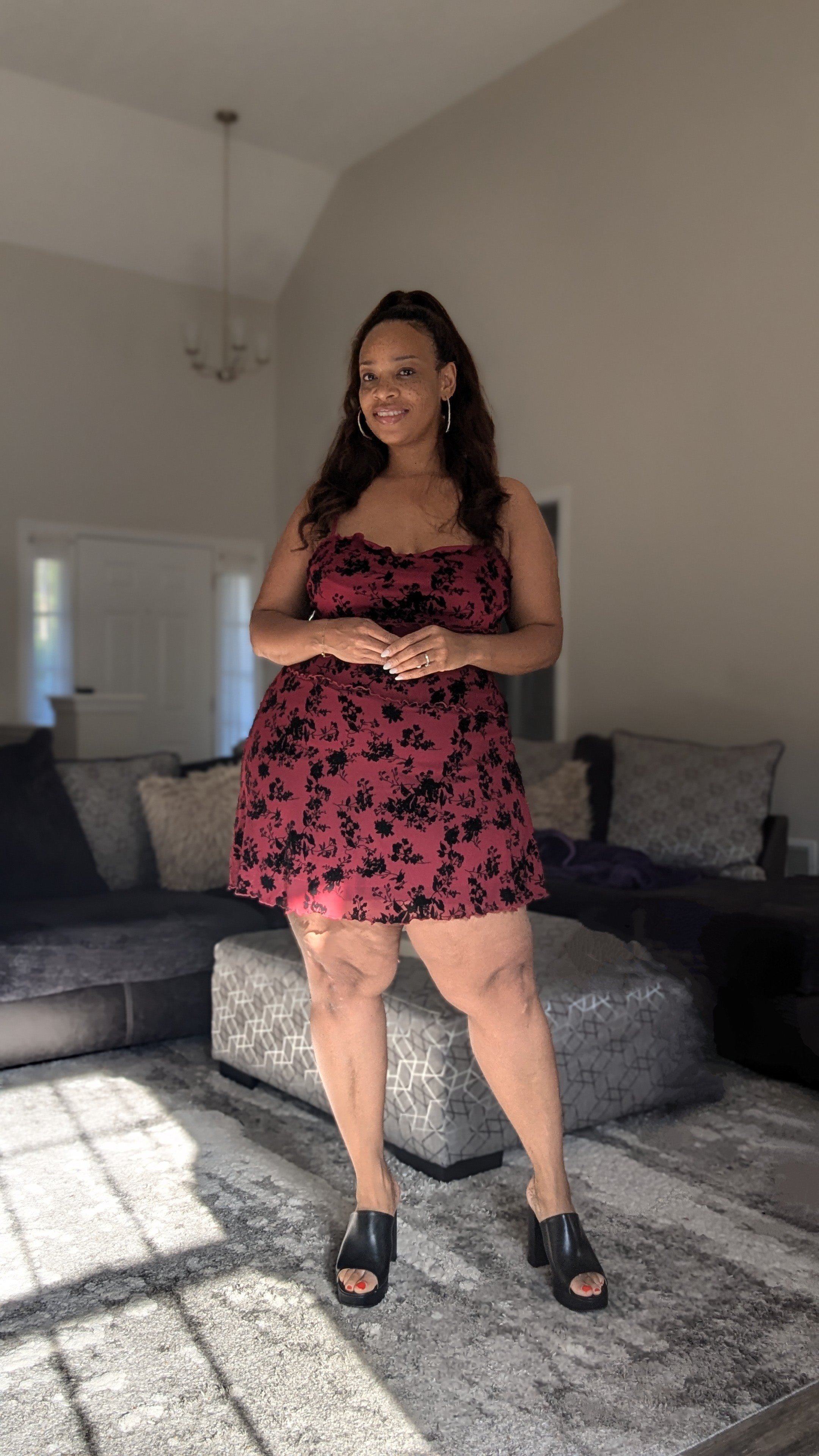Red & Black Party Mini Dress - Payhip