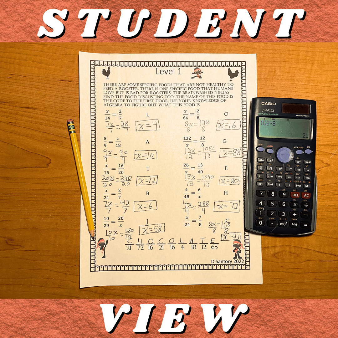 6th Grade Variable Equations Bundle | Math Activities, Games and Guided ...