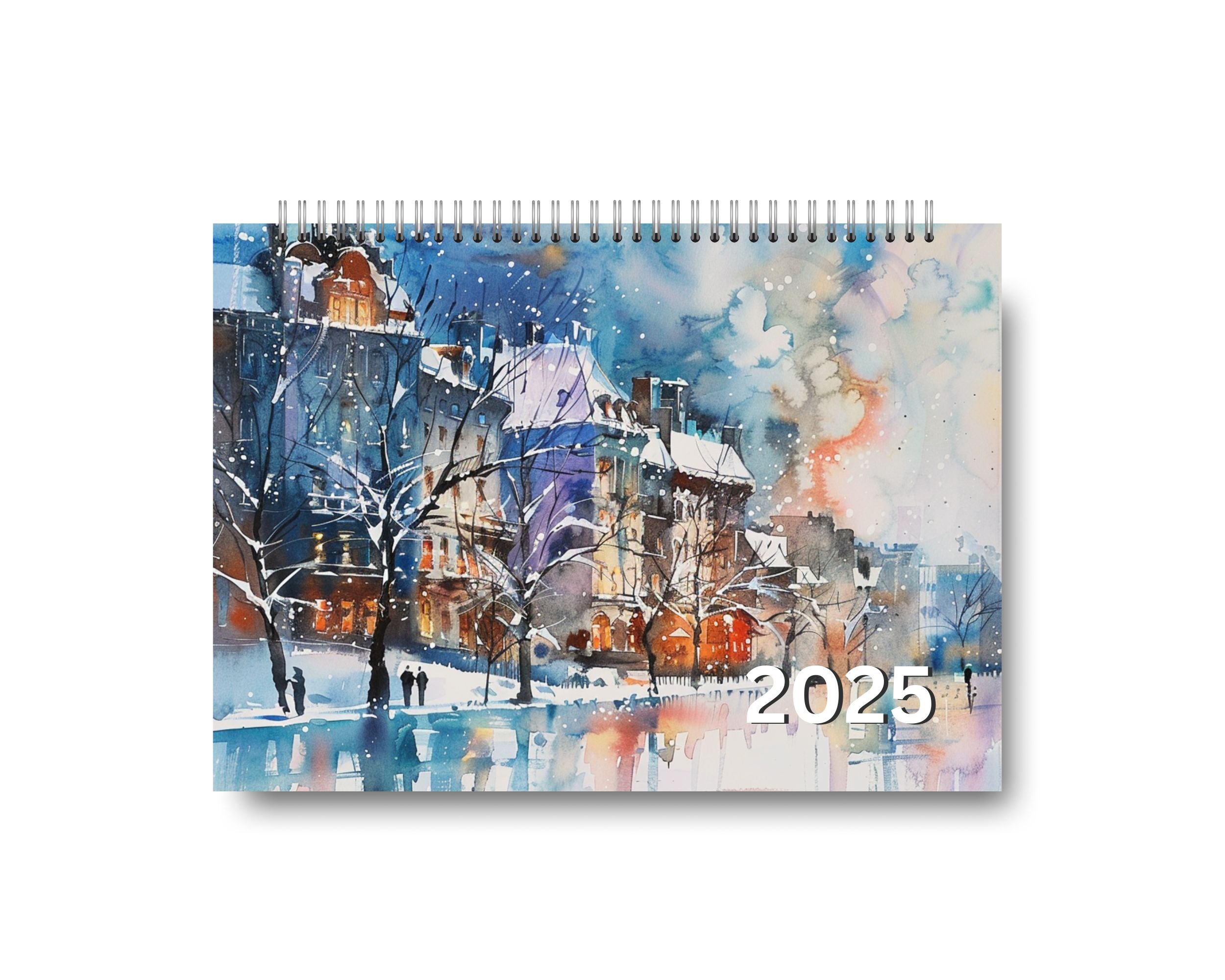 "2025 Artful Seasons Wall Calendar: A Year of Captivating Watercolor ...