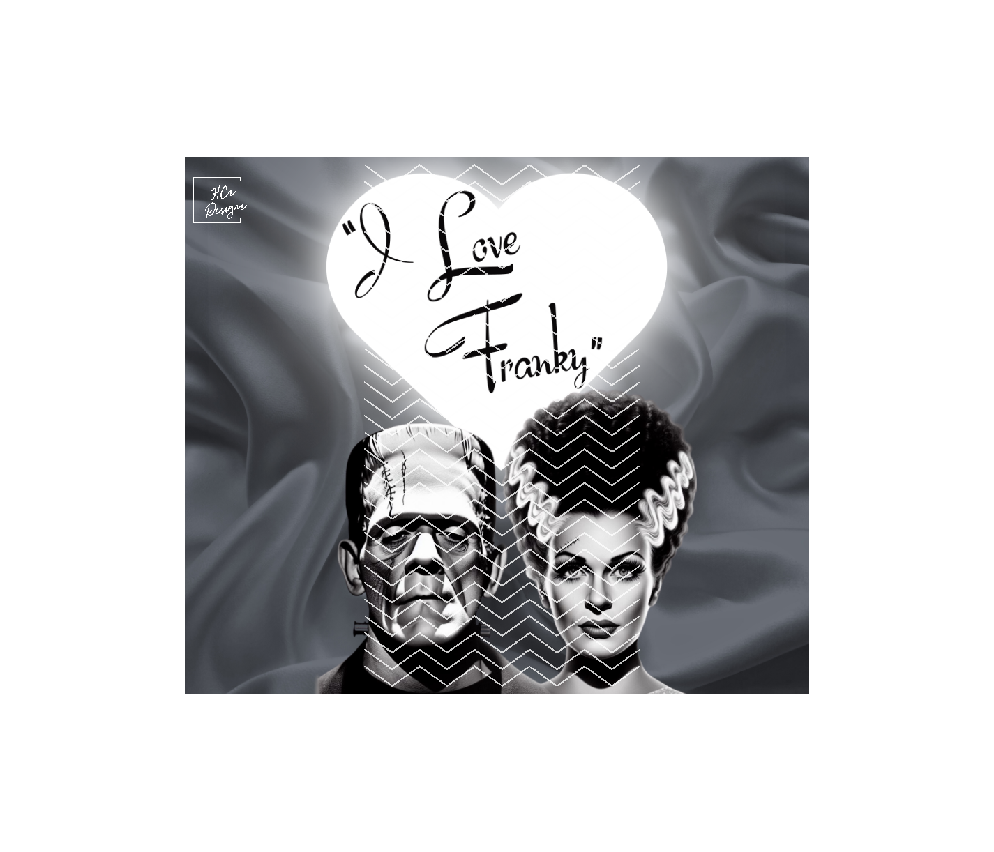 Love Frankenstein And Bride Art