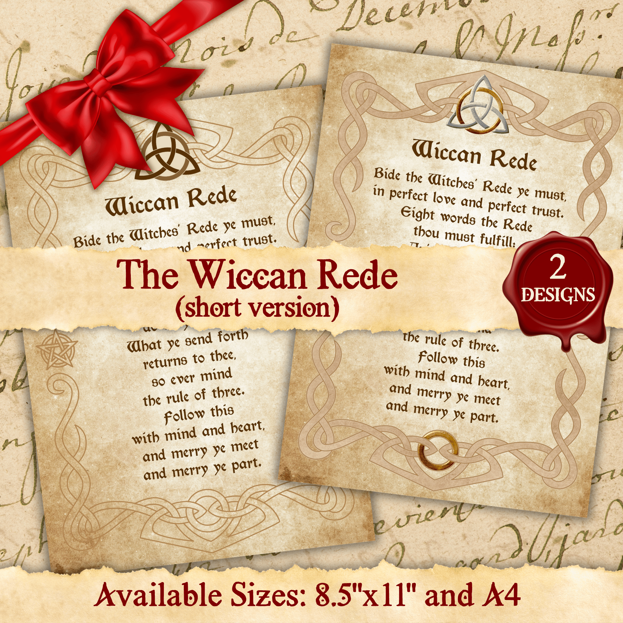🎁 The WICCAN REDE (short version) - Payhip