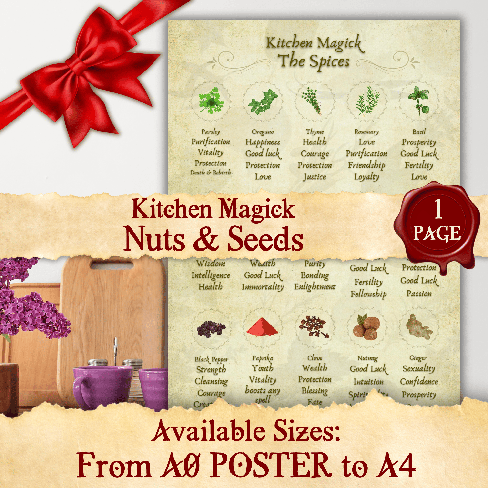 🎁 Kitchen Magick - The Spices - Payhip