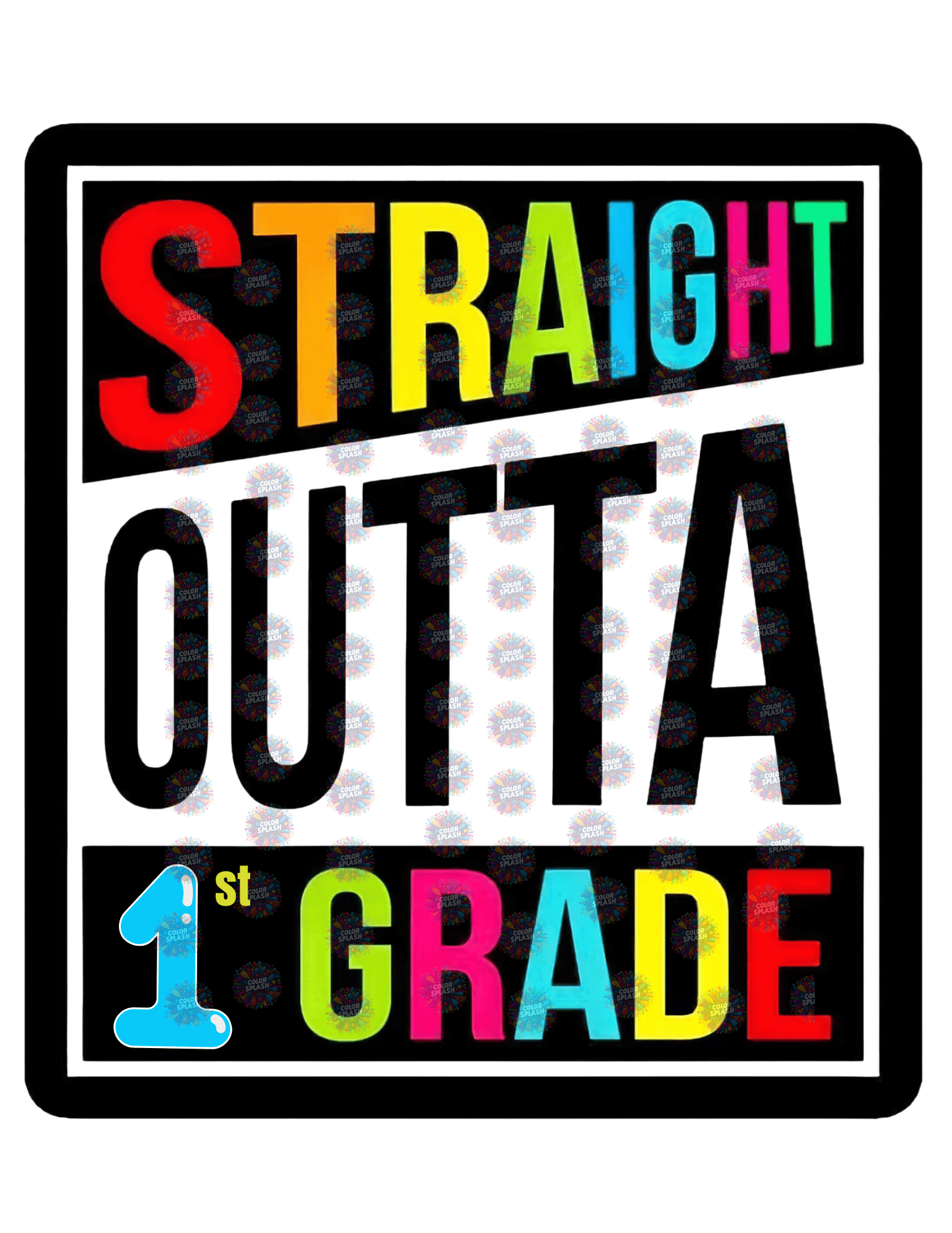 Straight Outta (grade) | Back to school | Digital download | Instant ...