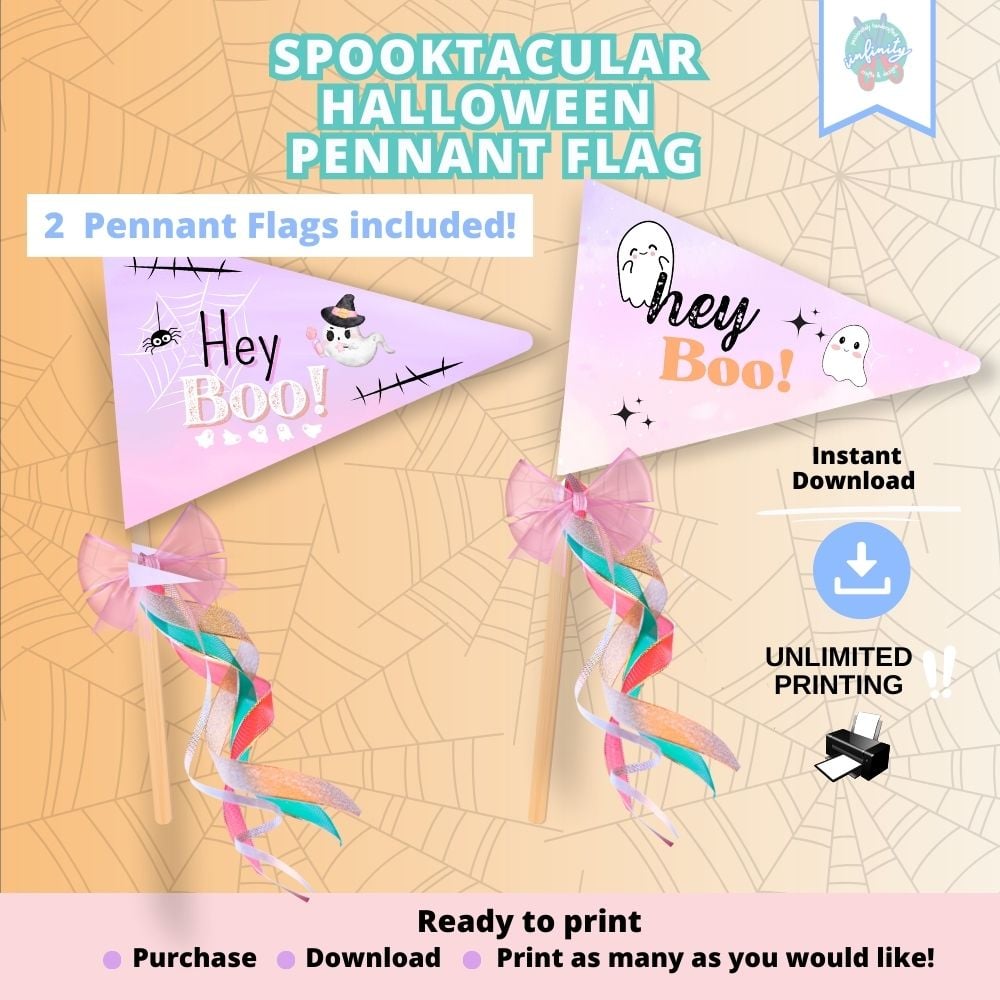 Spooktacular Halloween Pennant Flags - Payhip