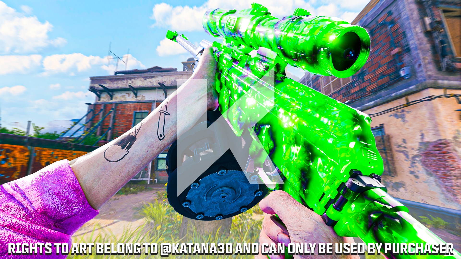 COD/Warzone Thumbnail - JAK Cataclysm Sniper (Rebirth Multiplayer) - Payhip