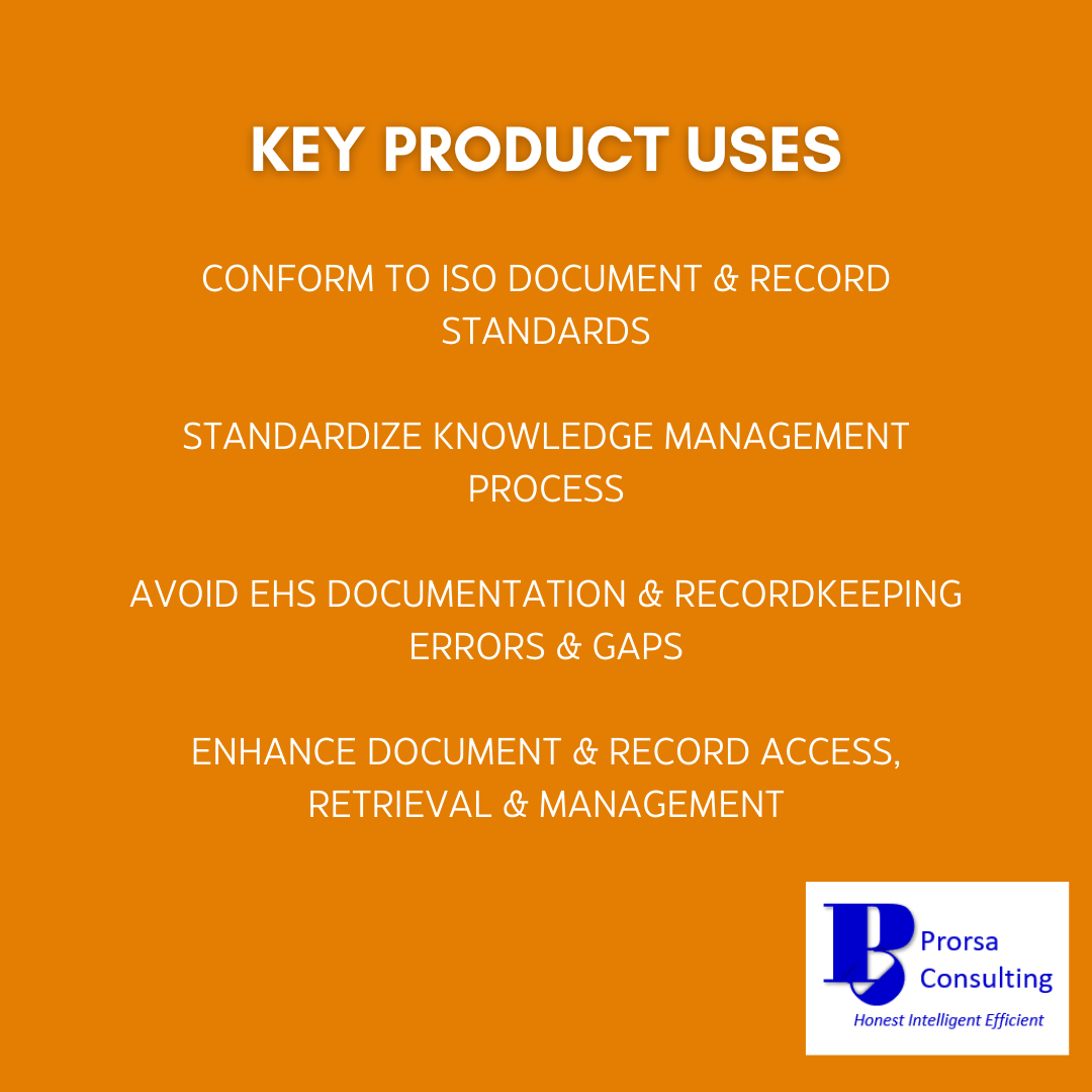 EHS Document & Record Control Procedure | Management Systems