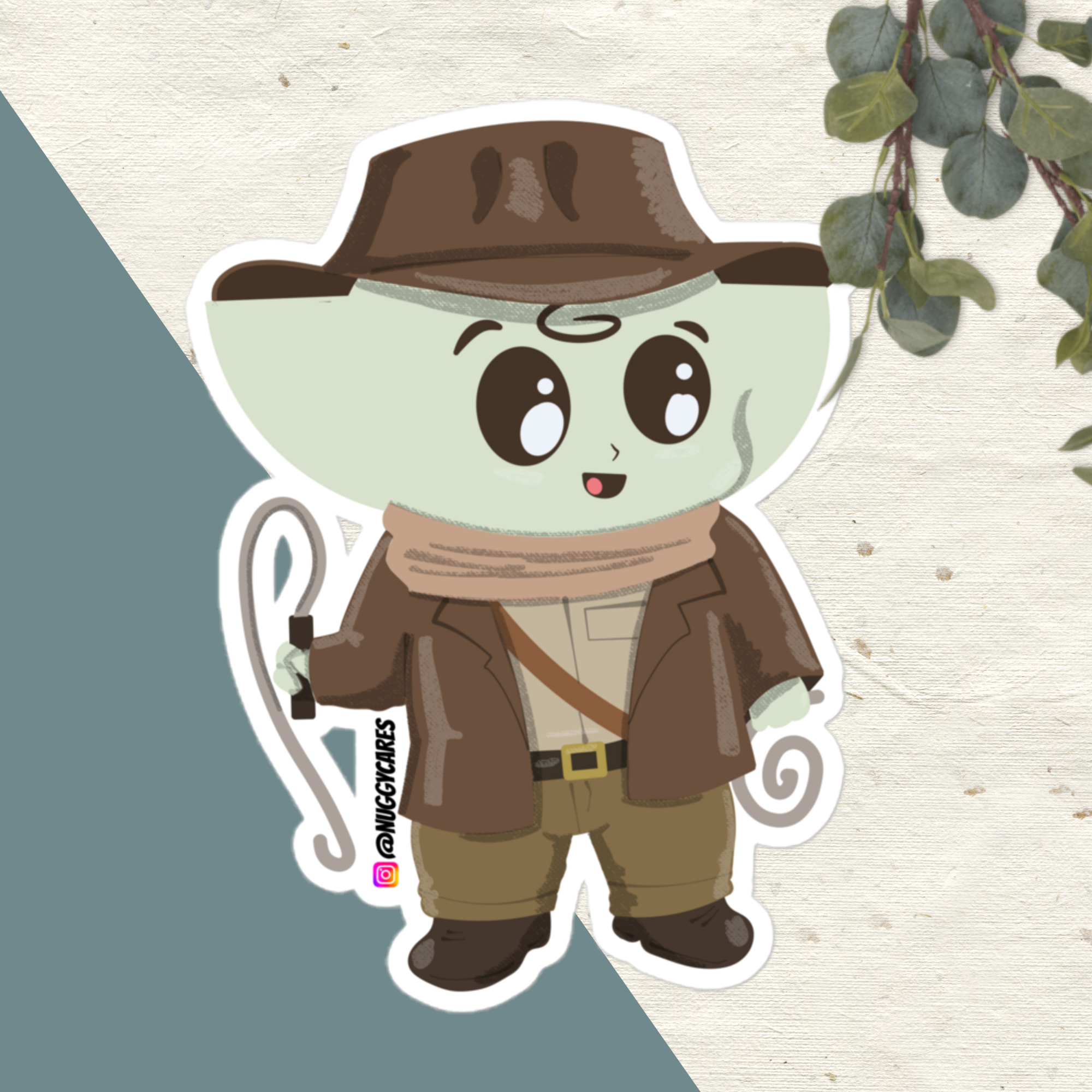 Nuggy Indiana sticker - Payhip