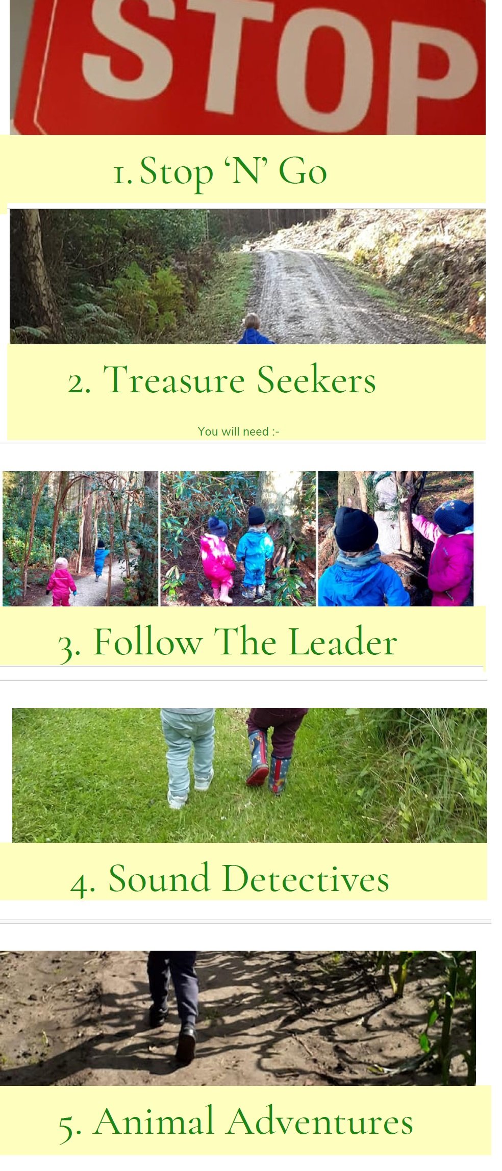 5 Simple Outdoor Games For Childminders - Payhip