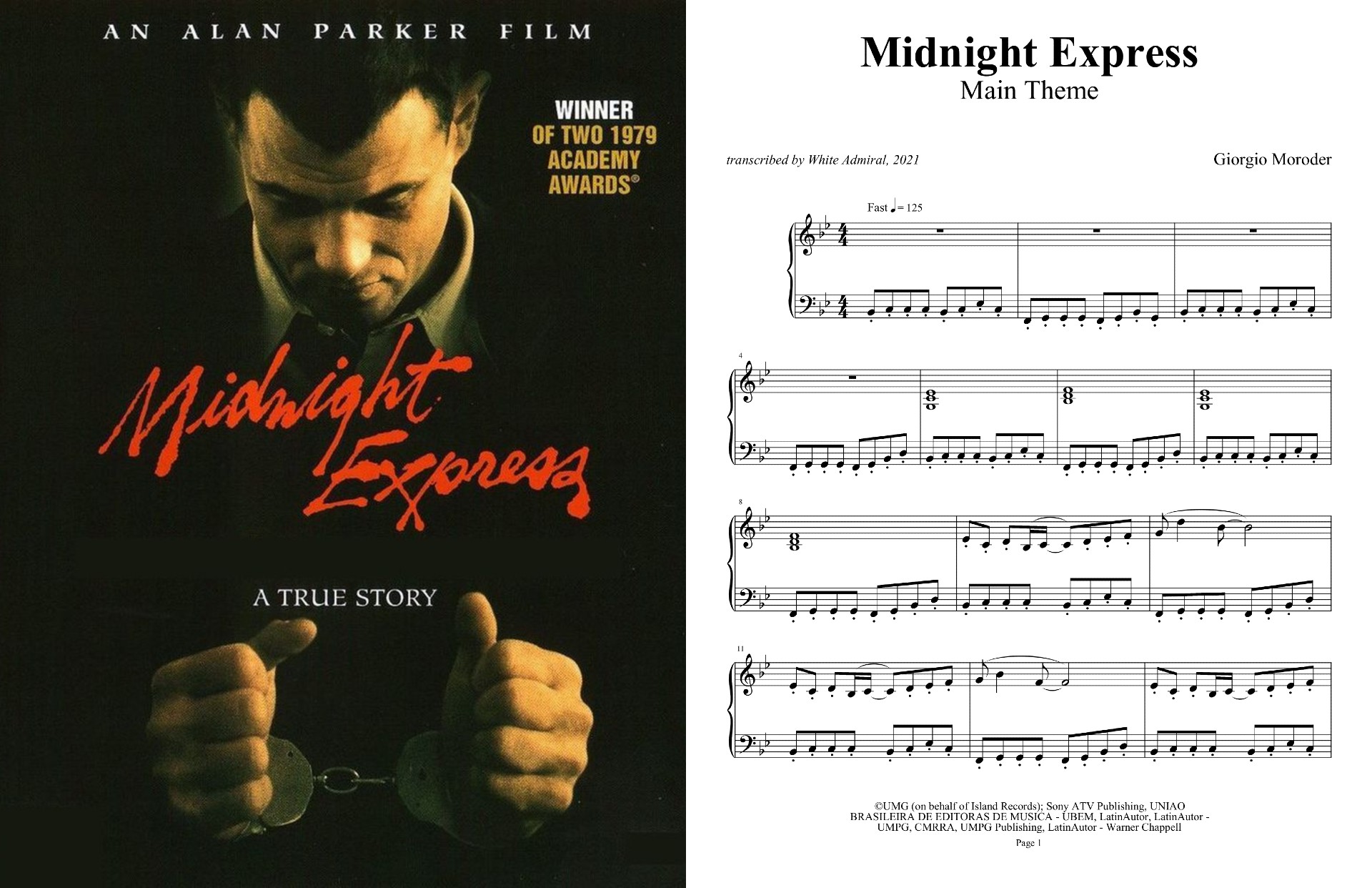 Midnight Express - Main Theme - Giorgio Moroder