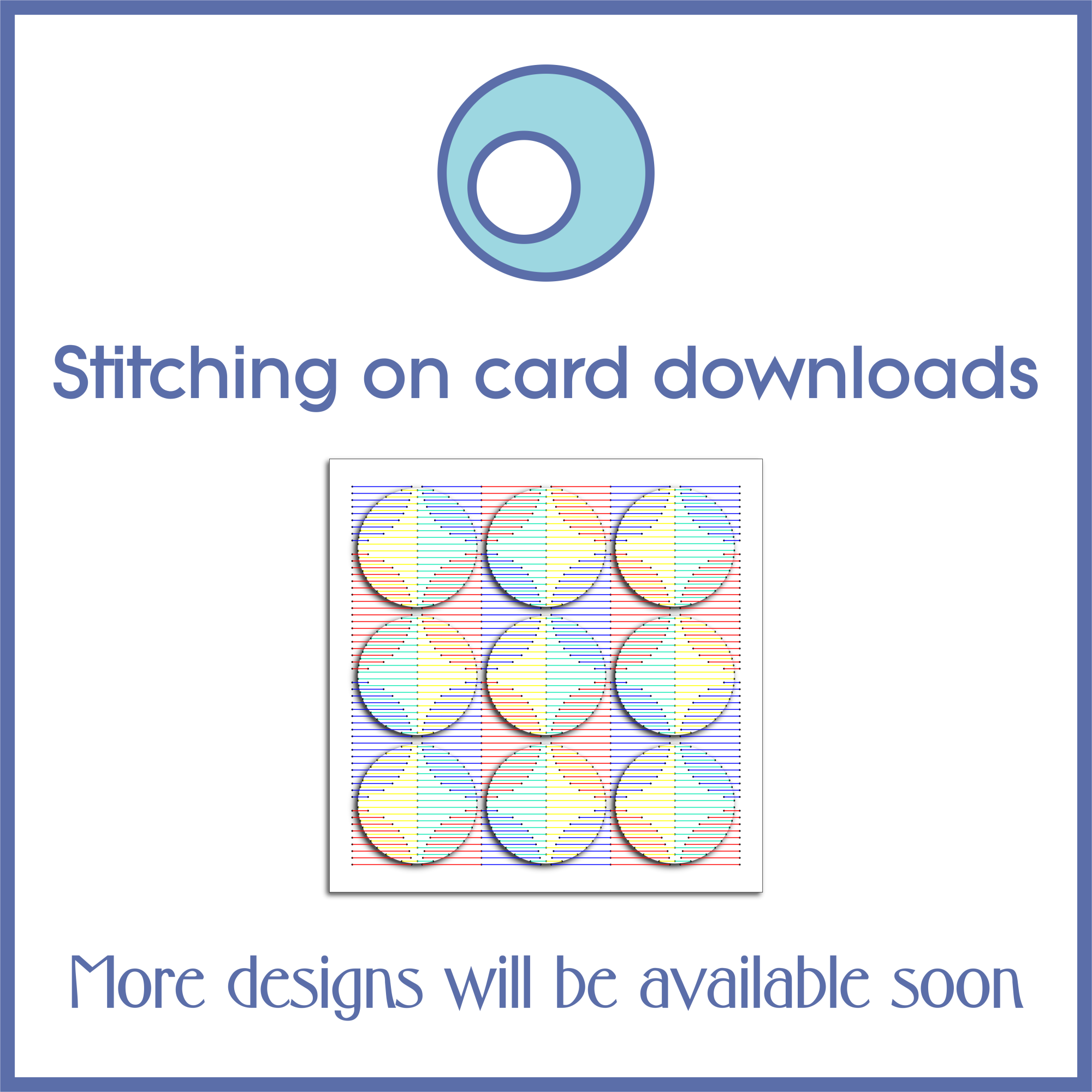 Judith Drew Designs - Stitching on card downloads