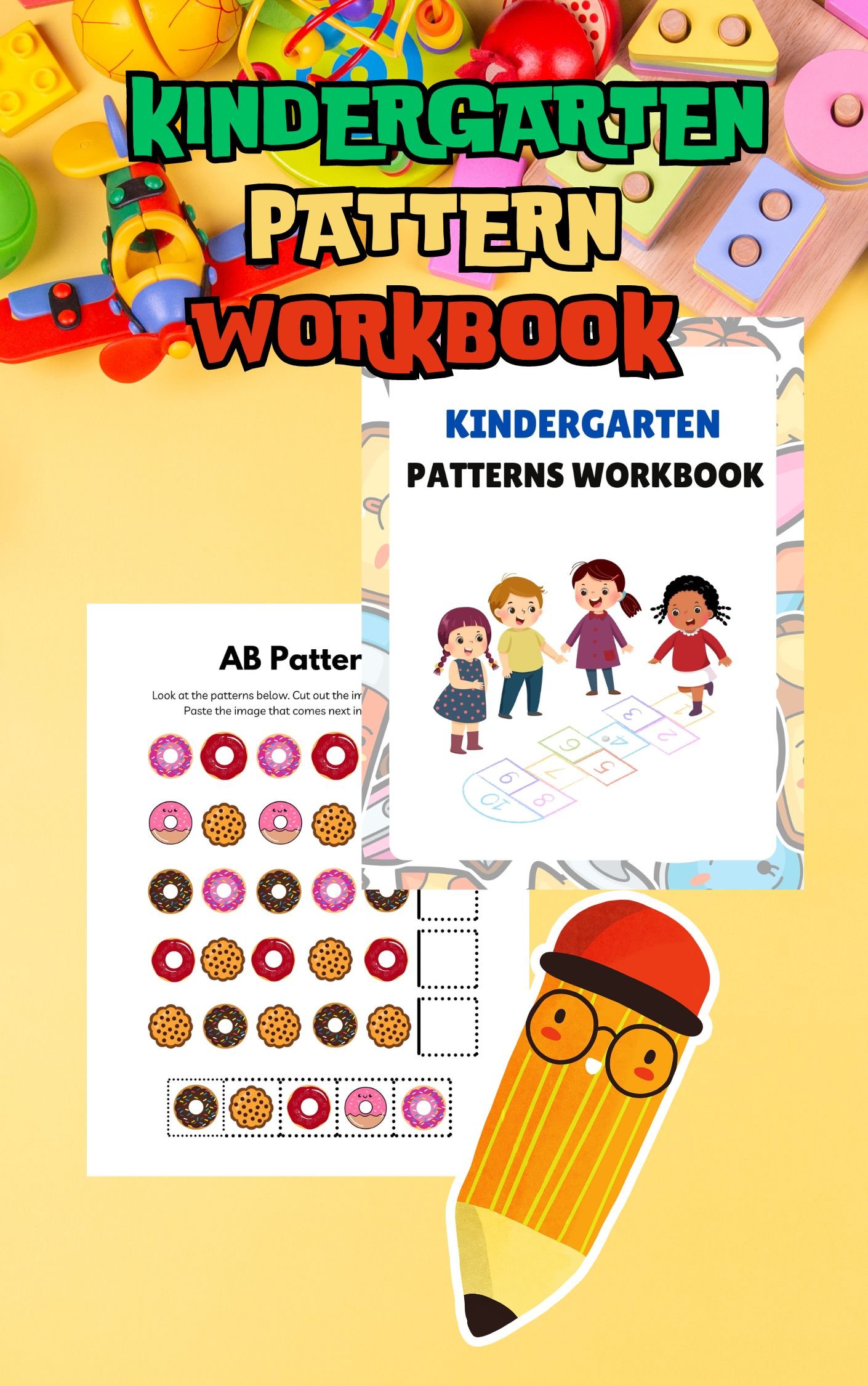 KINDERGARTEN PATTERN WORKBOOK | INSTANT DOWNLOAD - Payhip