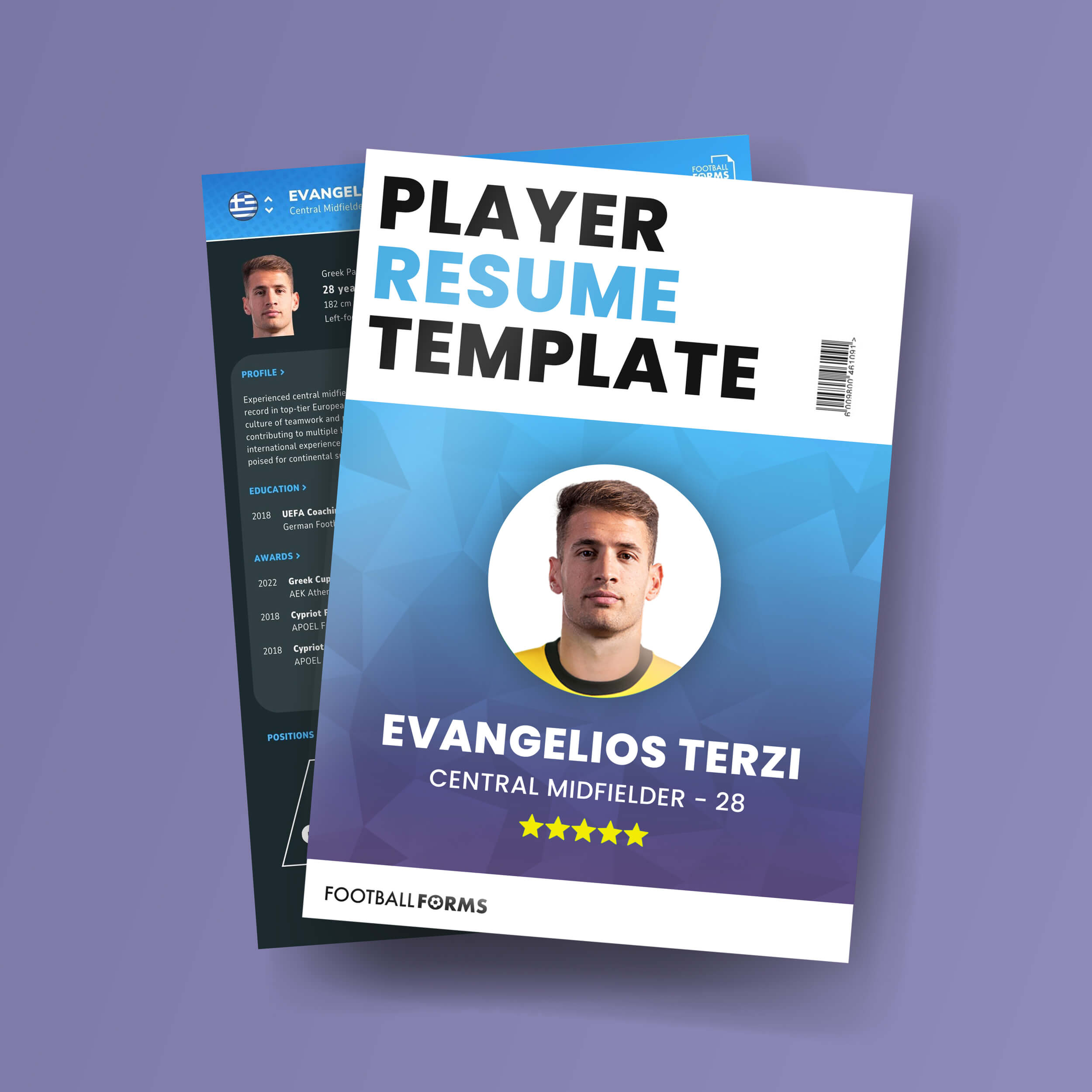 Football Forms - Professional Football Templates