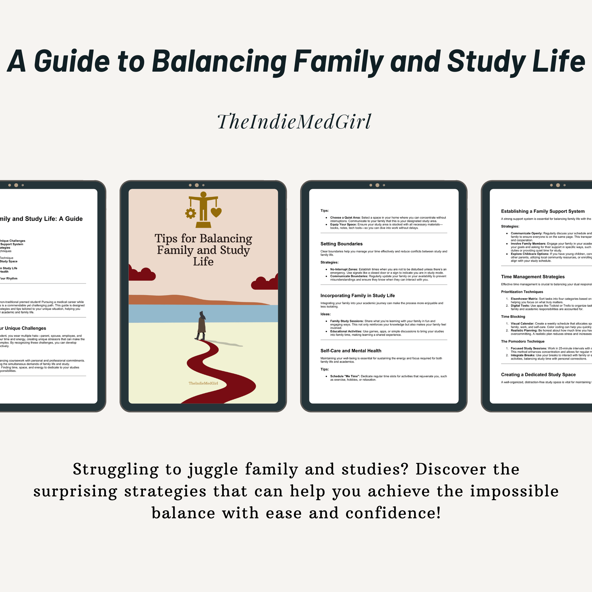 A Guide to Balancing Family and Study Life - Payhip