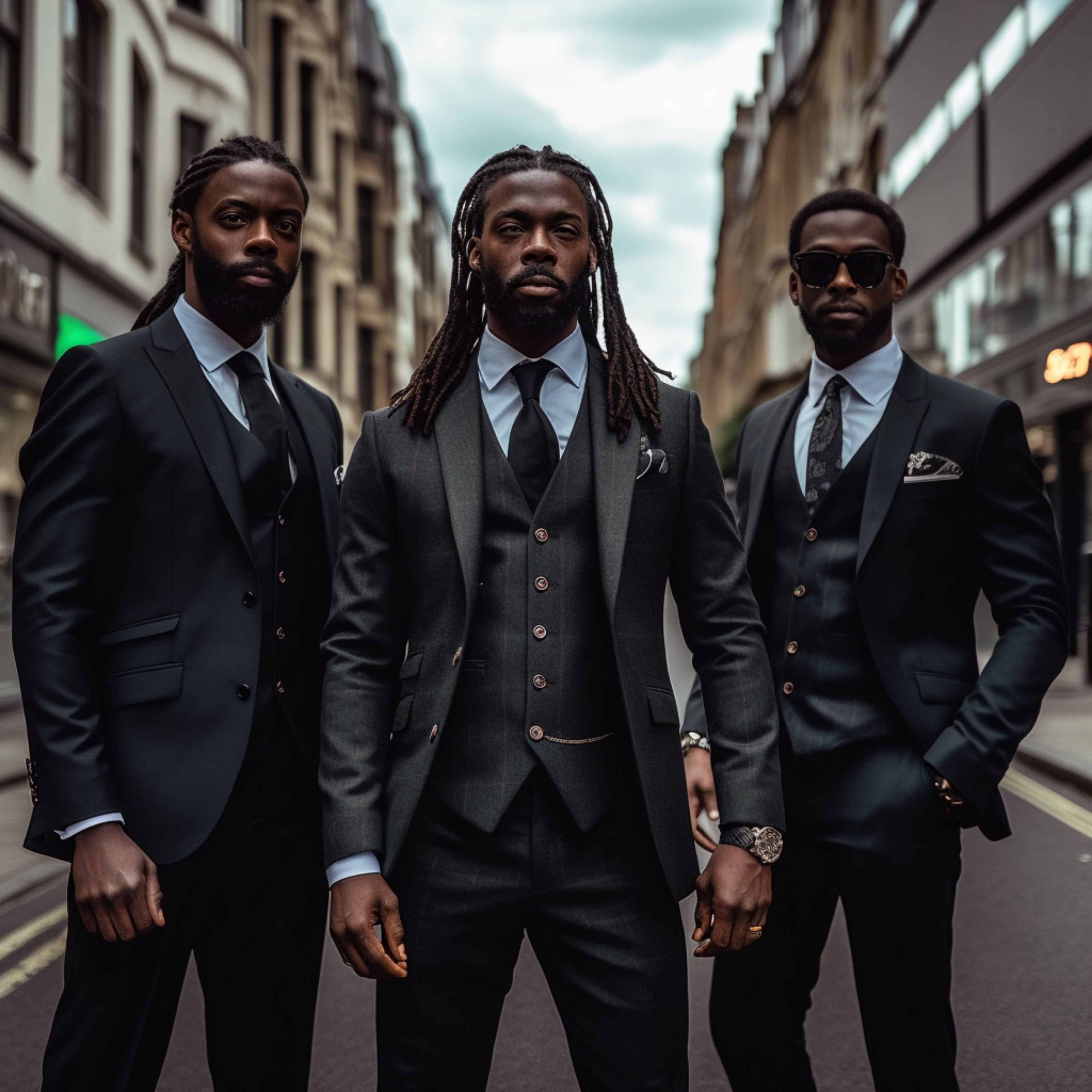 Black men in suits - Payhip