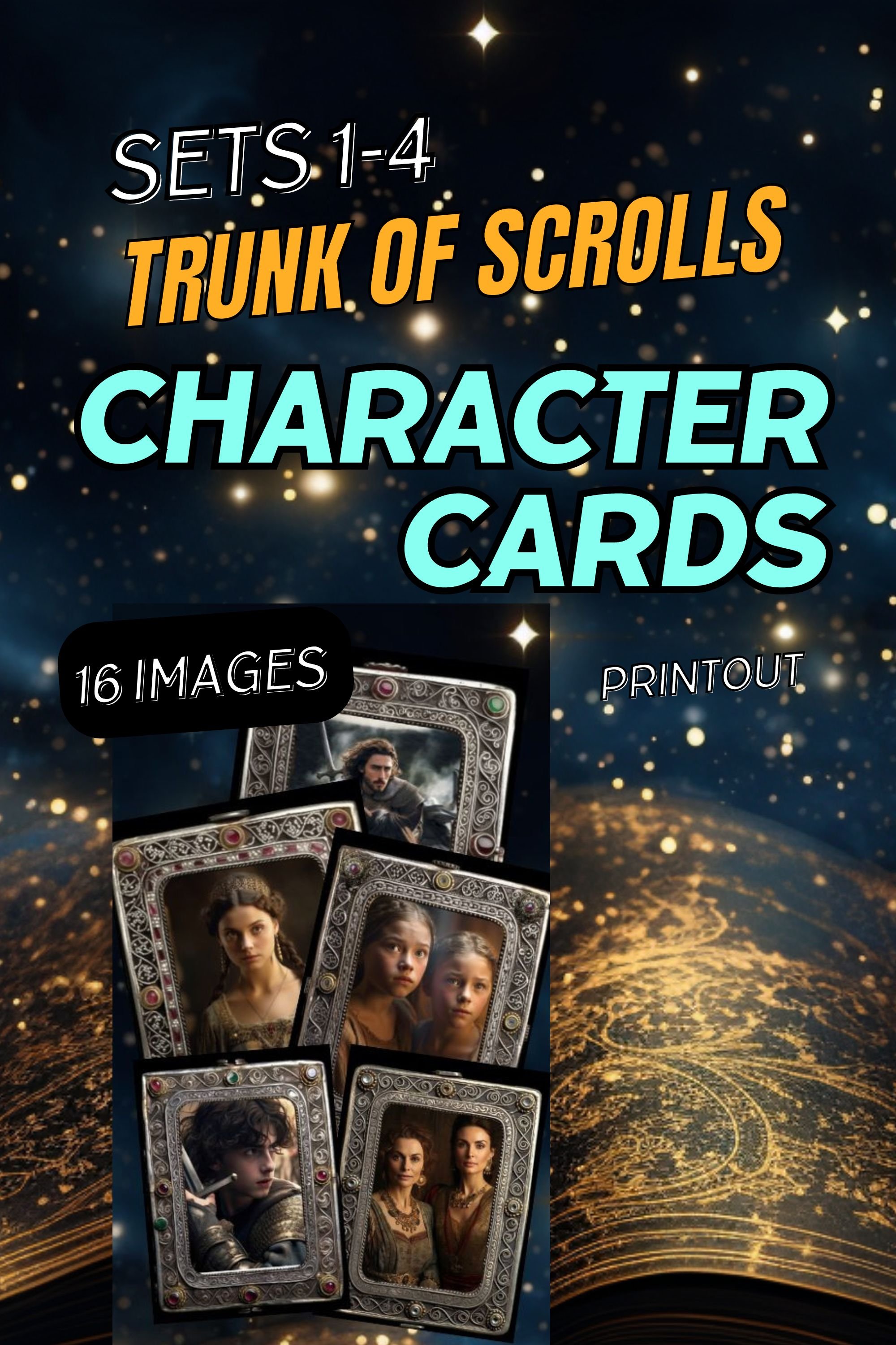 Character Card Pack 1-4