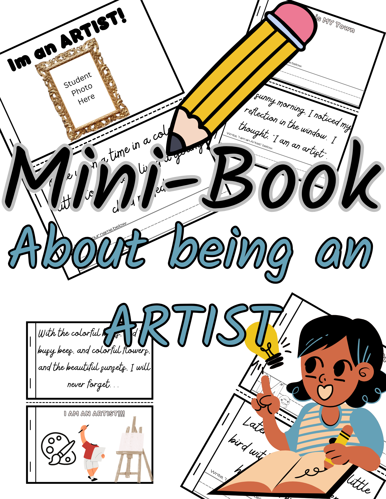 I am an Artist - Mini Book - Payhip