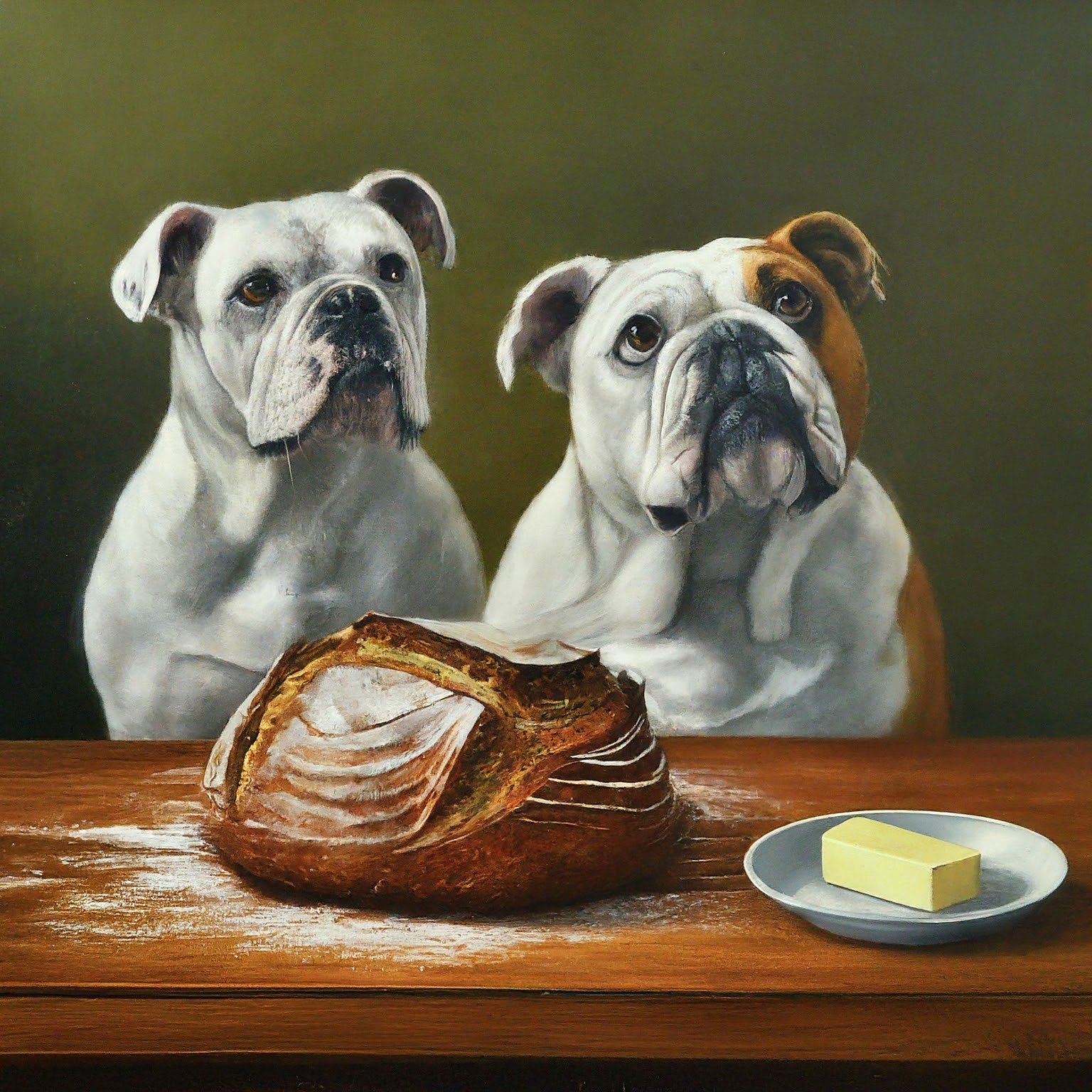 Olde English Bulldoges with Bread No. 1 - Payhip