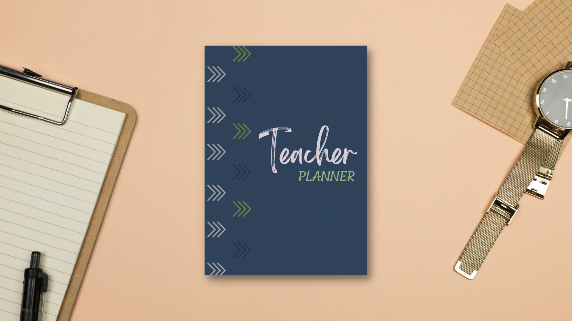 Printable Teacher Planner, Attendance and Grade Tracker