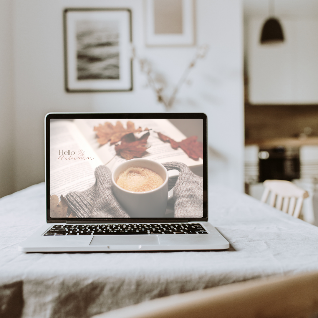 Hello Autumn - Desktop / Laptop Wallpaper - Payhip