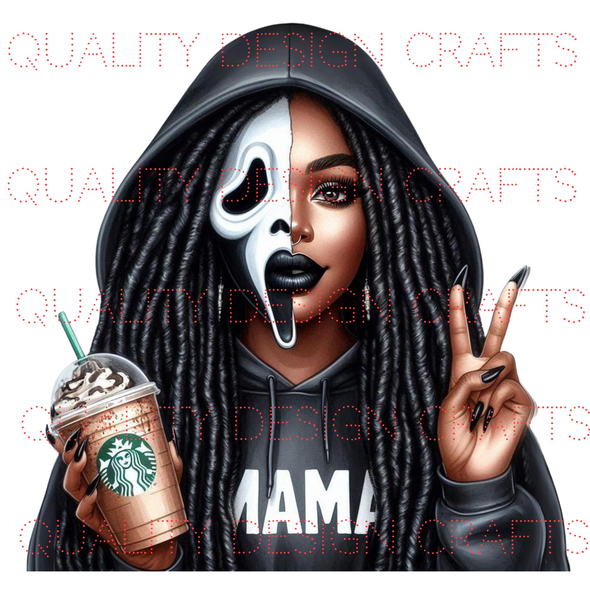 Dread Head Mama Locs Glow Goddess Africa Queen Beautiful Black Girl ...