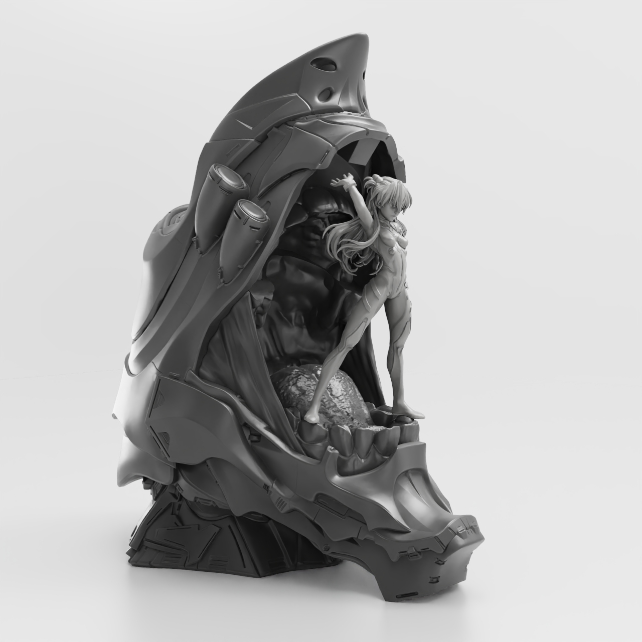 Asuka - Evangelion v3, STL 3D model design printable file - Payhip