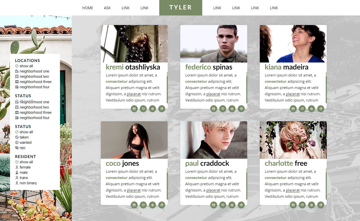 Tyler: Character Page - Payhip