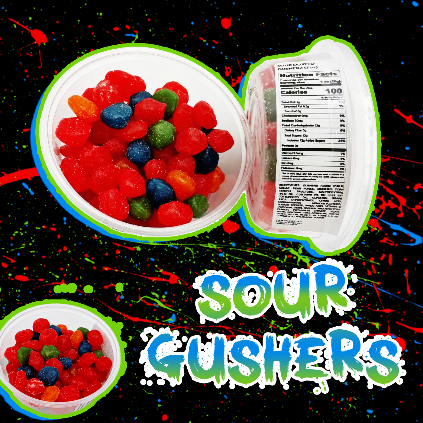 Kandie Lady's Snacks - GUSHERS/COTTON CANDY