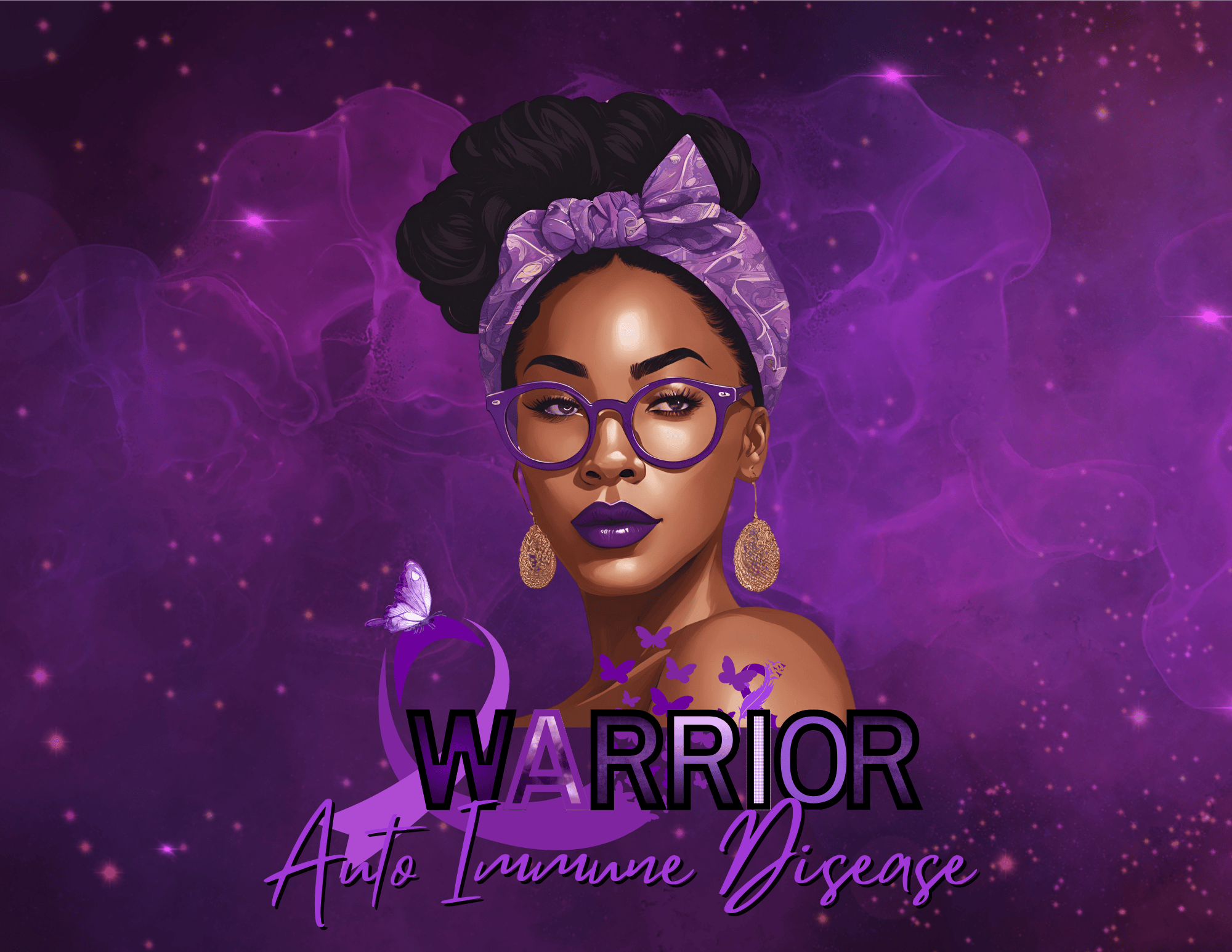JW Wright Designs - Purple Warrior Bundle