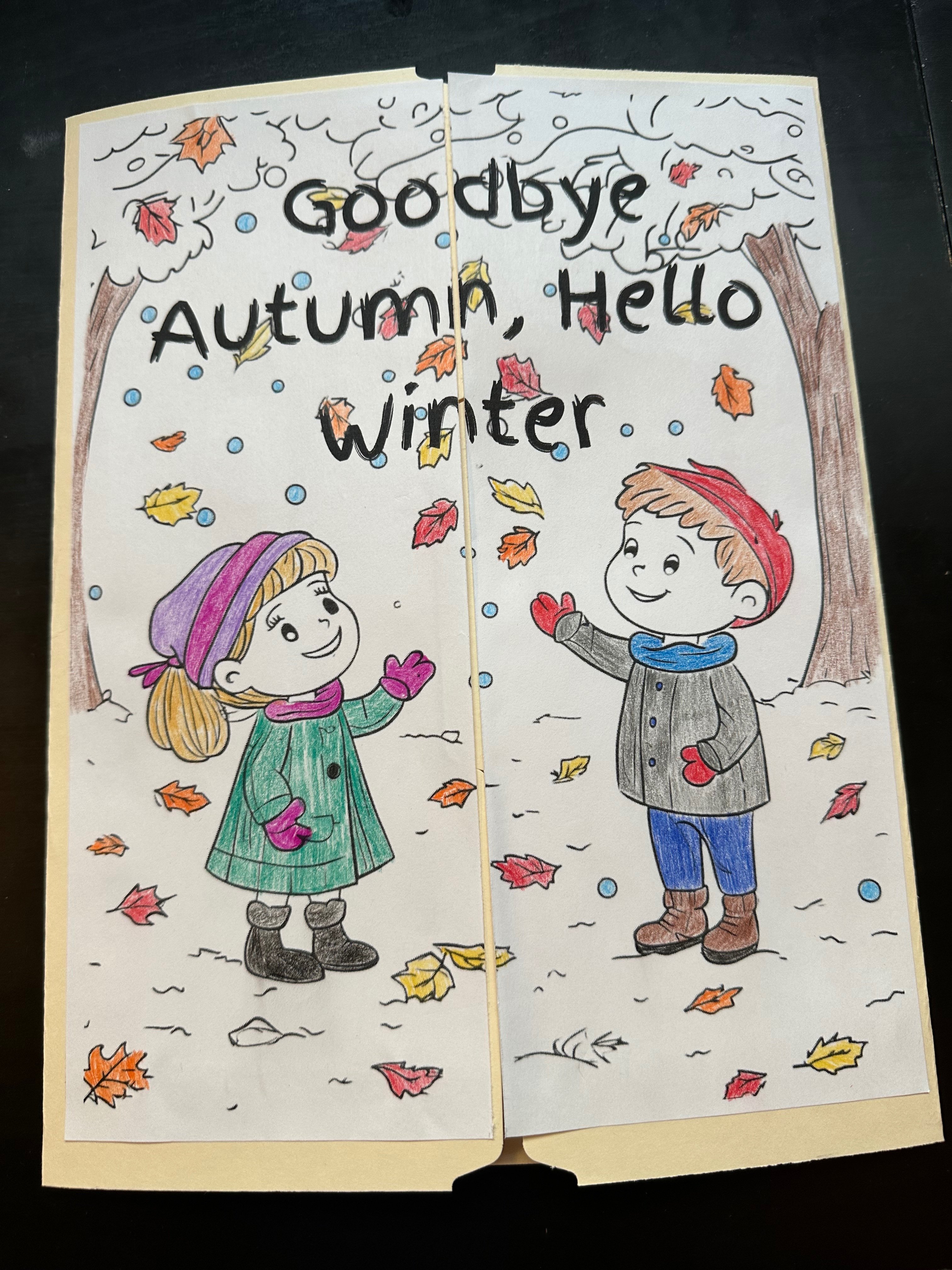 Goodbye Autumn, Hello Winter Activity Pages - Payhip