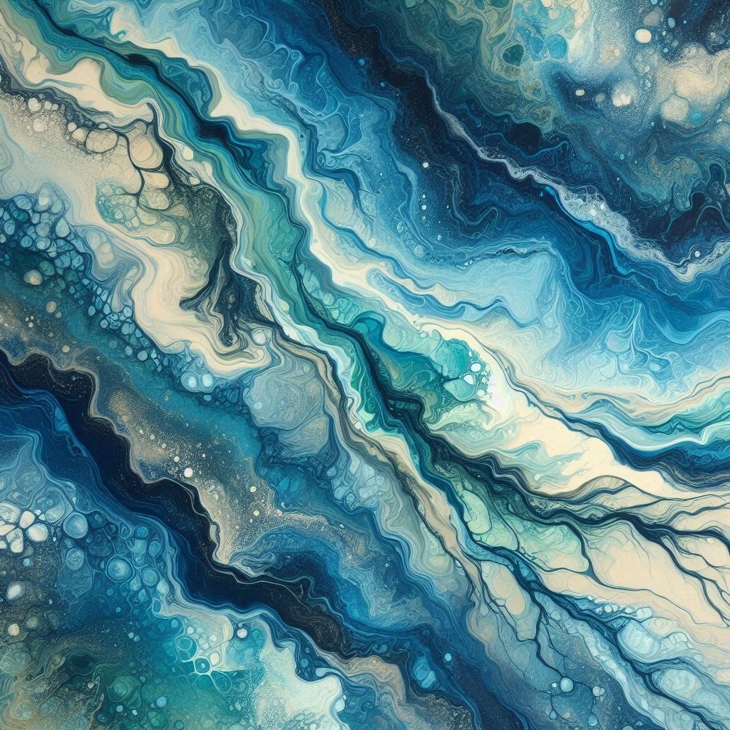 How To Create Stunning AI-Generated Acrylic Pour Art Like A Master Artist - Payhip