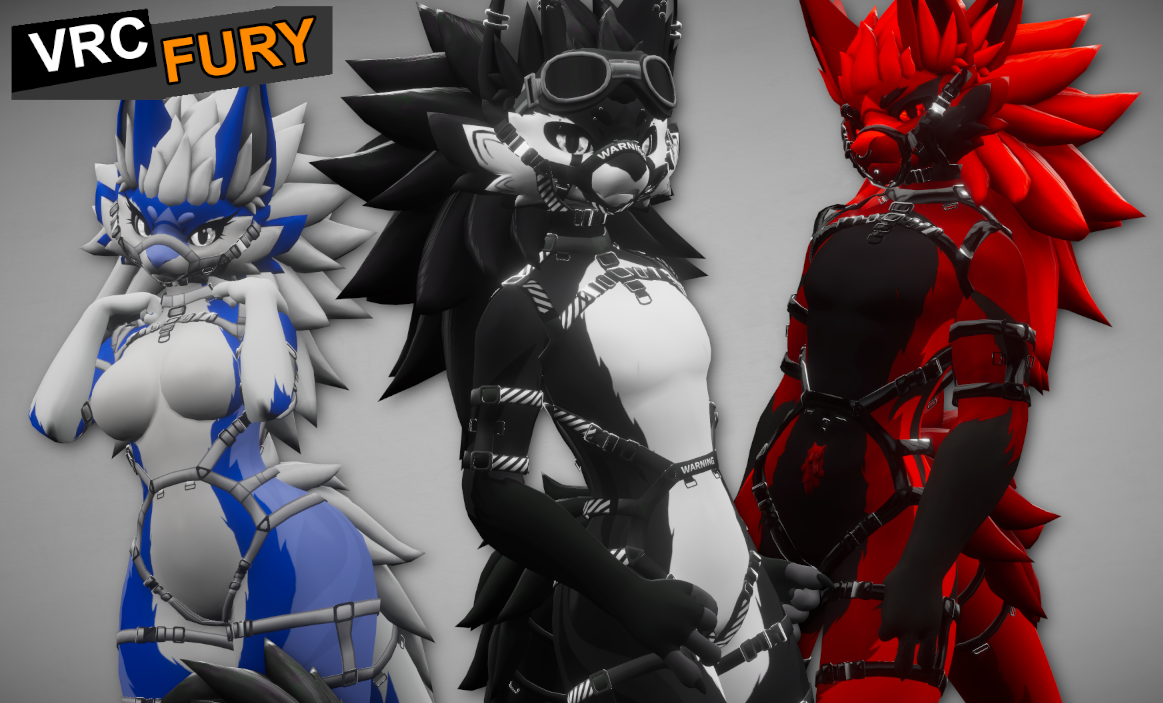 Novabeast/Nightbeast Body Harness (VRCFury!) - Payhip