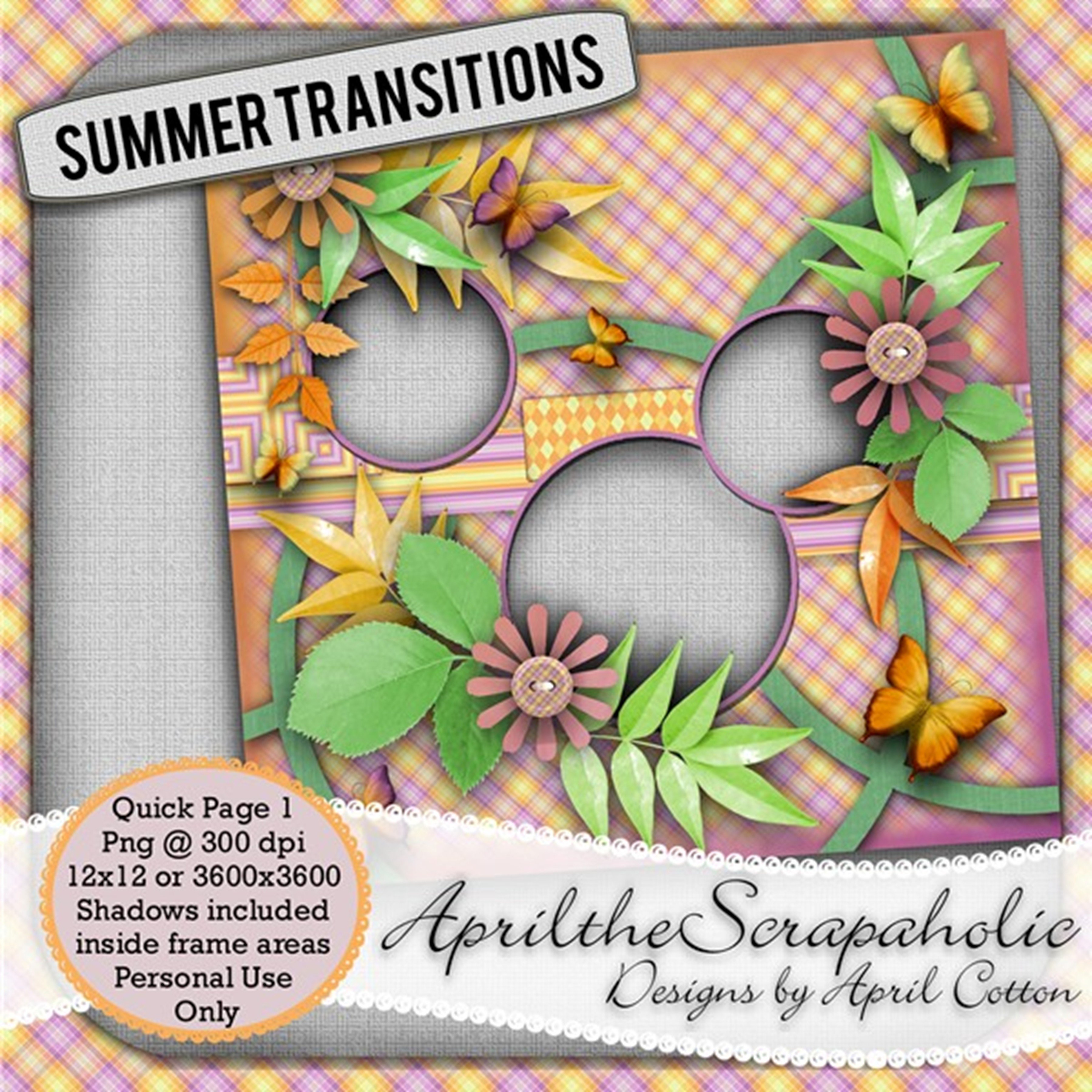 Summer Transitions - Quick Page 1 - Payhip