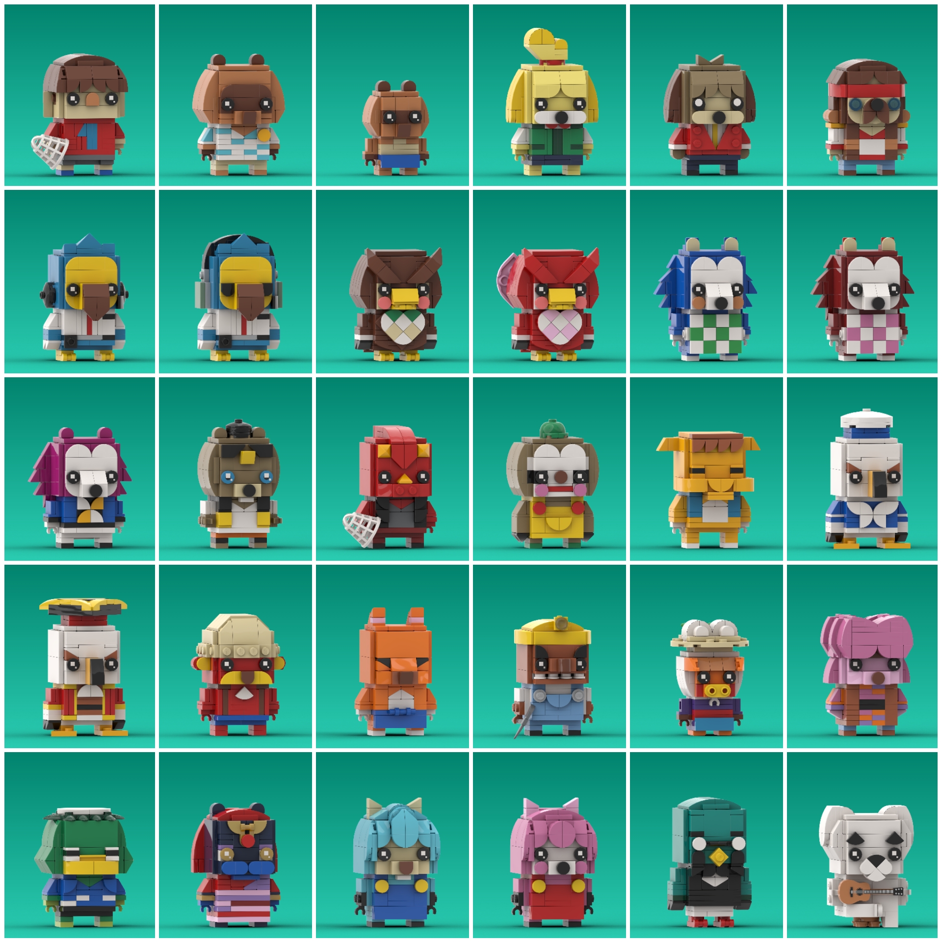 Animal Crossing Brickheadz Collection - Payhip