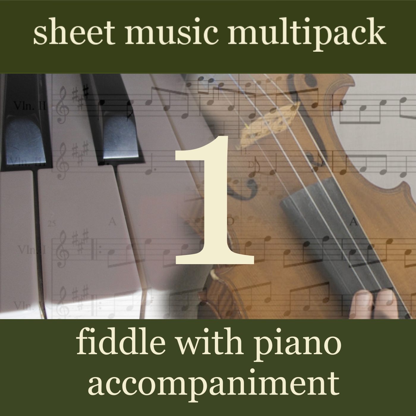 Celtic Violin and Piano PDF Sheet Music Playalong Tracks Multipack 1 ...