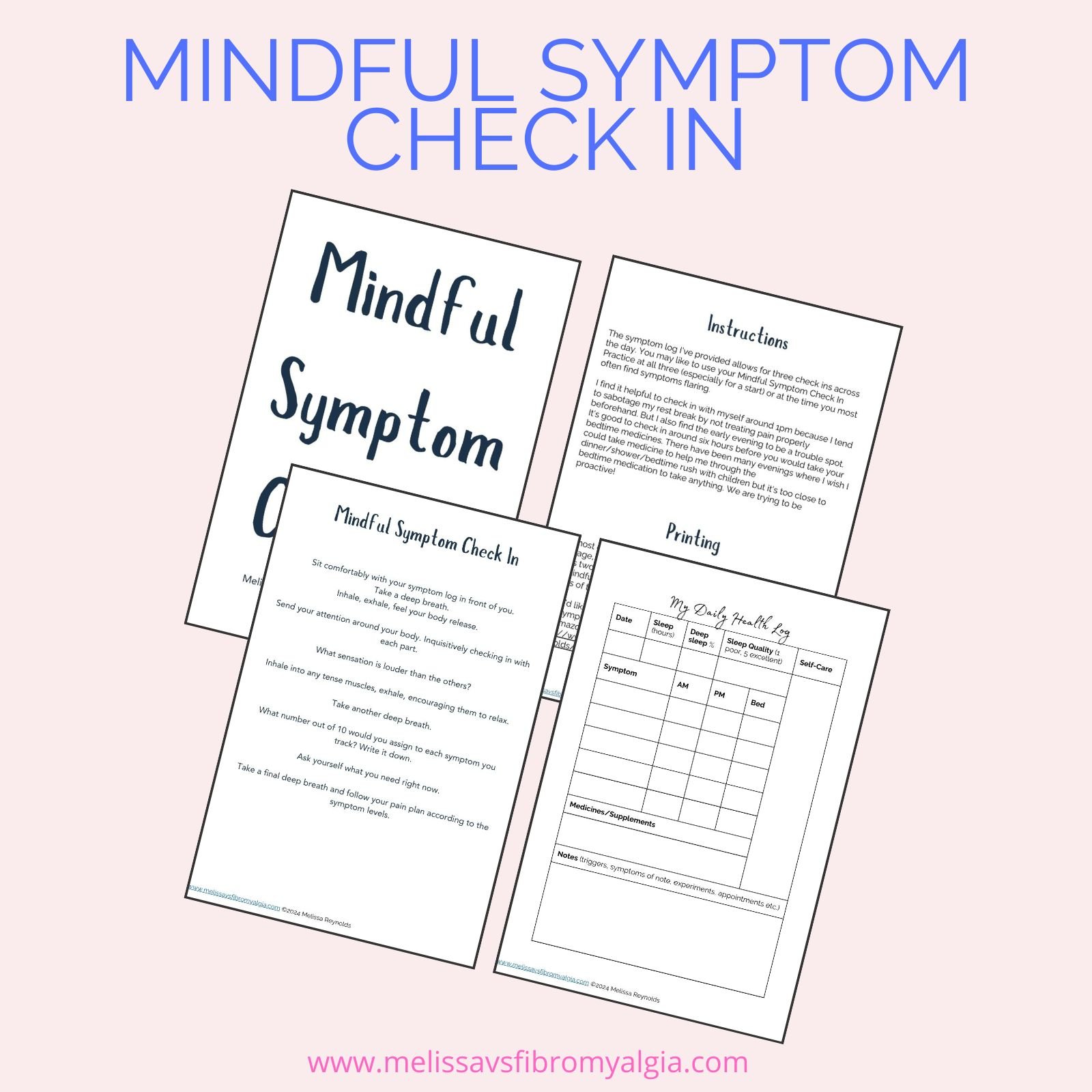 Your Mindful Symptom Check In Kit - Payhip